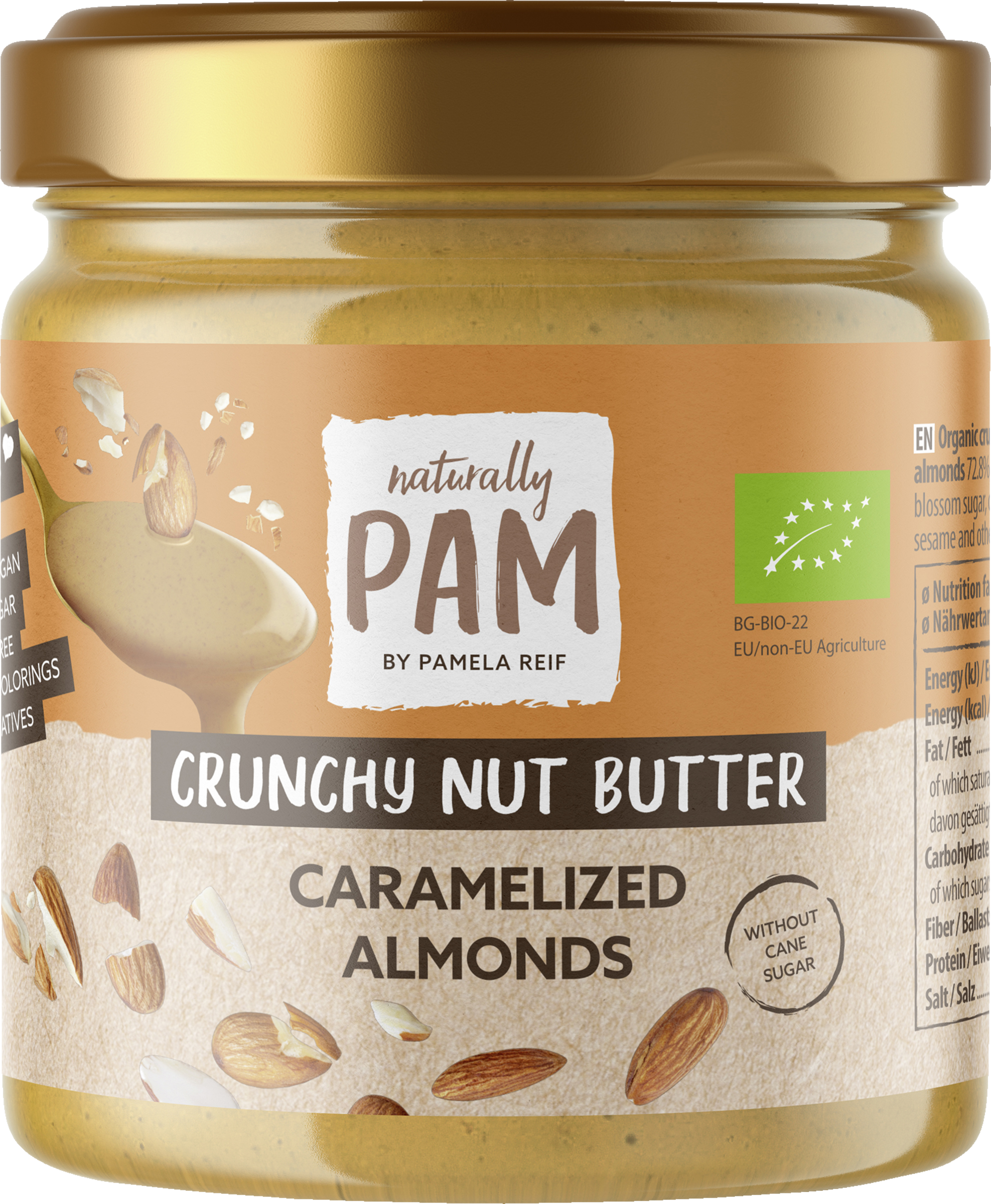 Naturally PAM Bio Crunchy Nut Butter Caramelized Almonds online kaufen ...