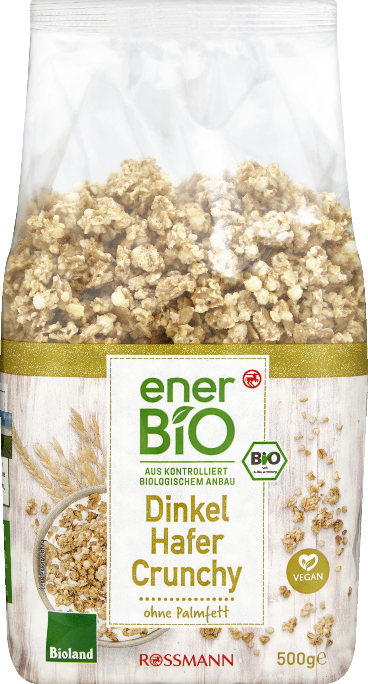 enerBiO Dinkel Hafer Crunchy Bioland online kaufen | rossmann.de