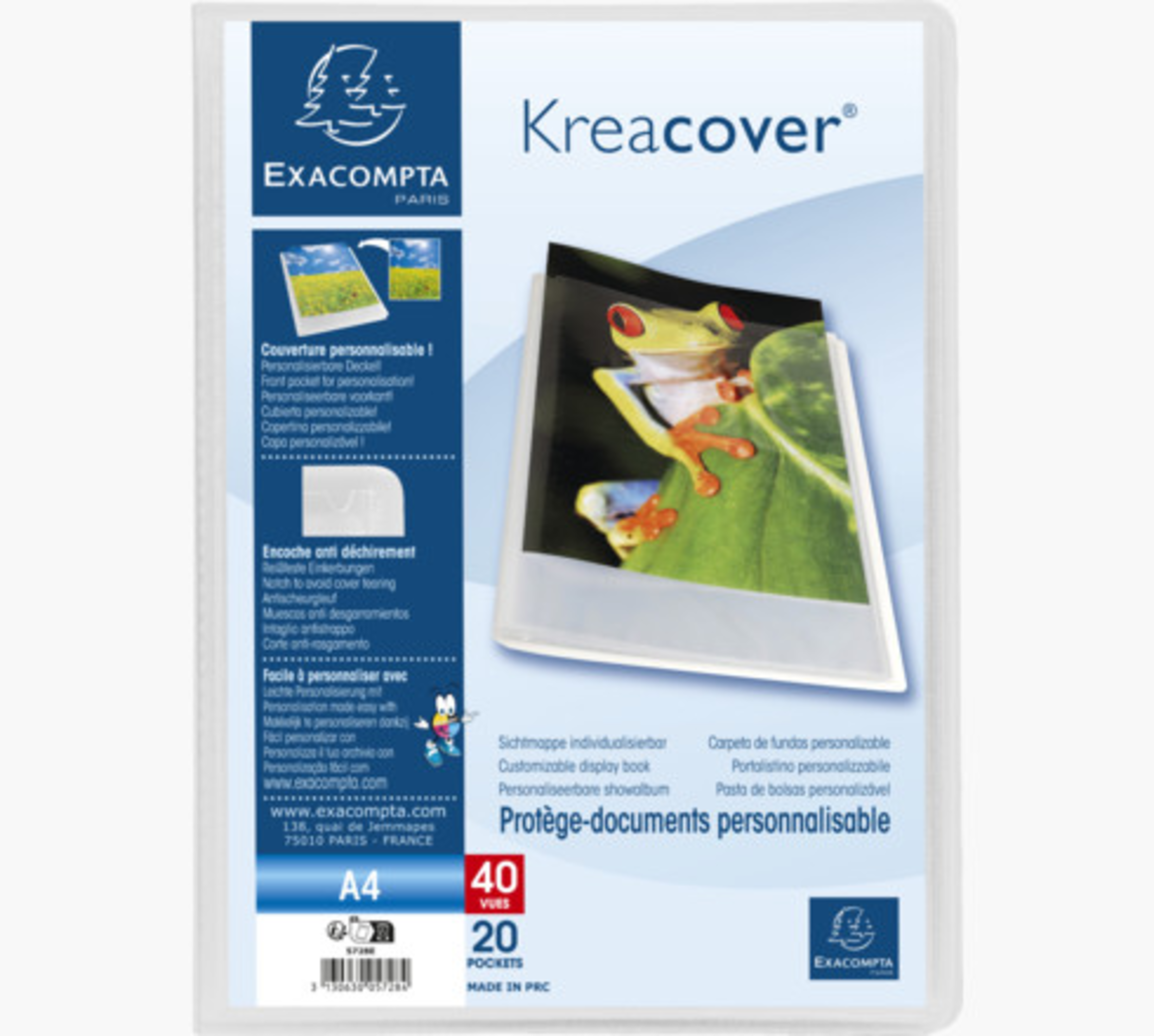 Exaclair Sichtmappe Kreacover 20 Hüllen DIN A4 | rossmann.de