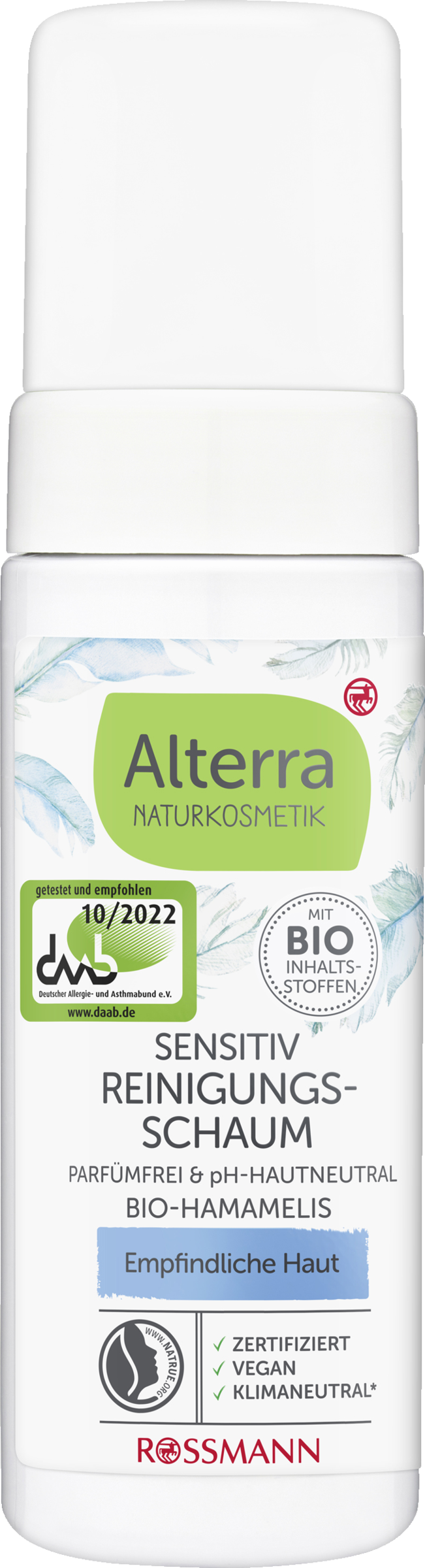 Alterra NATURKOSMETIK Sensitiv Reinigungsschaum online kaufen | rossmann.de