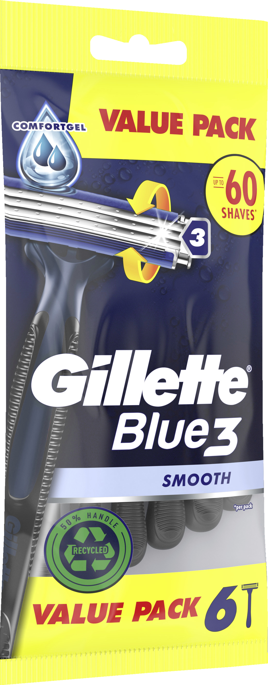 Gillette BLUE 3 Smooth Einwegrasierer online kaufen | rossmann.de