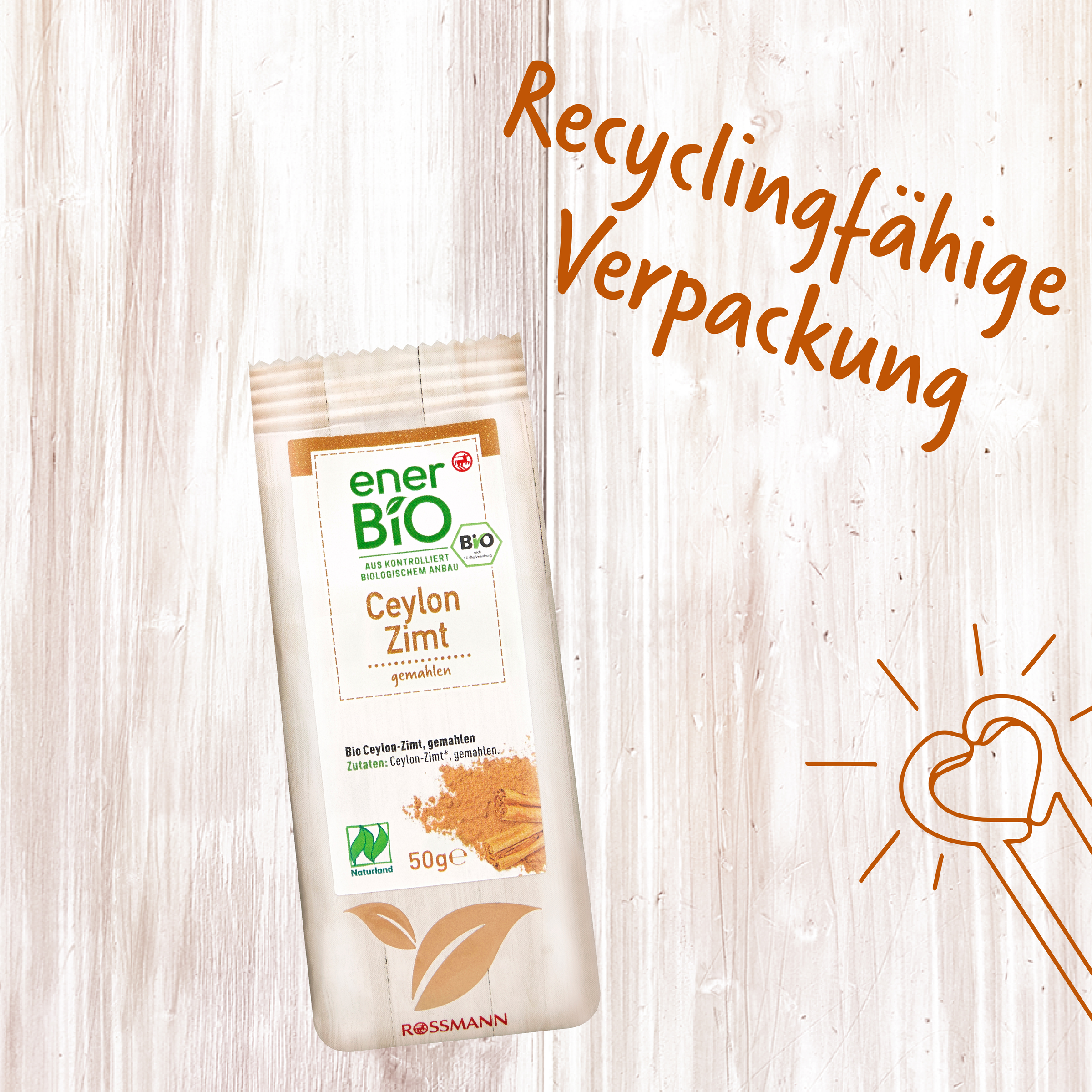 enerBiO Ceylon Zimt gemahlen Naturland online kaufen | rossmann.de
