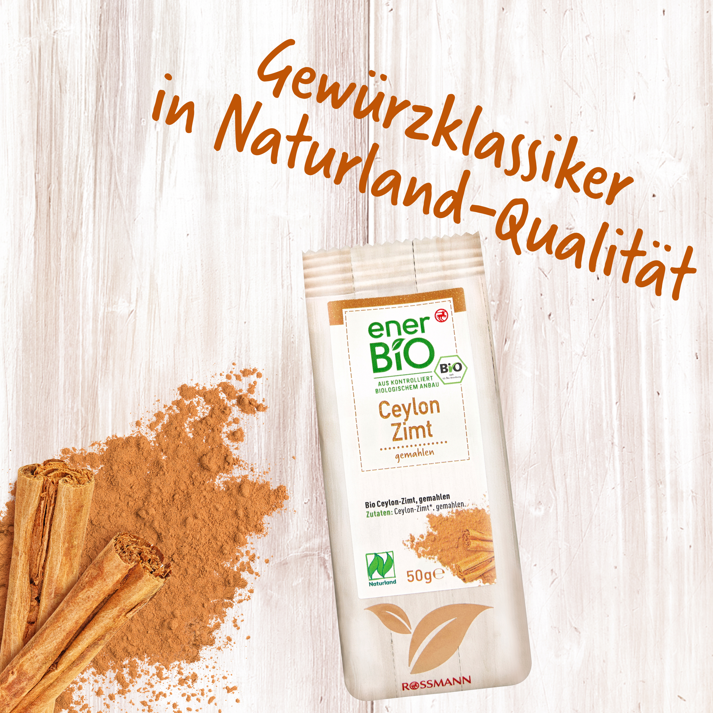 enerBiO Ceylon Zimt gemahlen Naturland online kaufen | rossmann.de