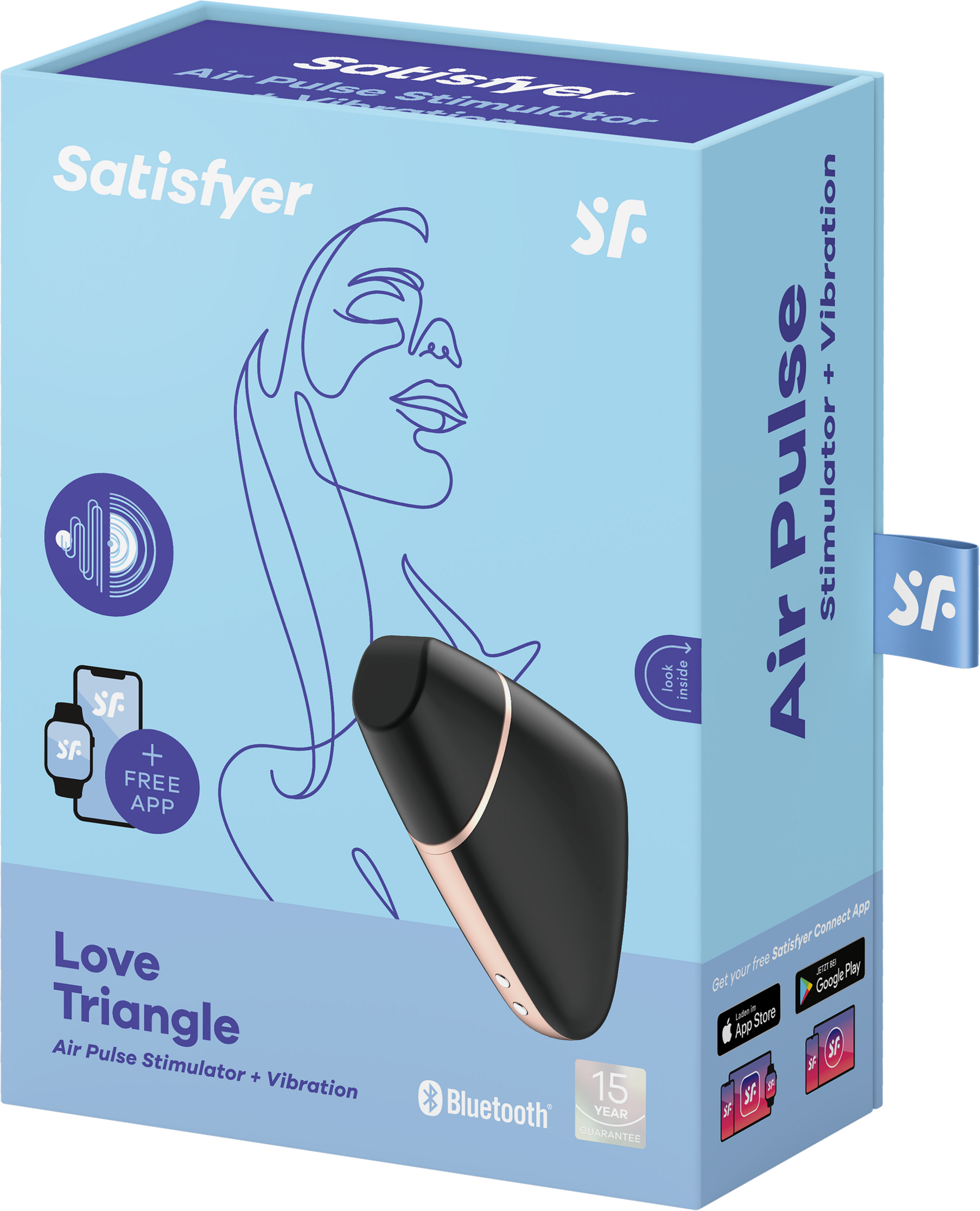 eis.de Satisfyer Love Triangle Air Pulse Stimulator + Vibration online ...