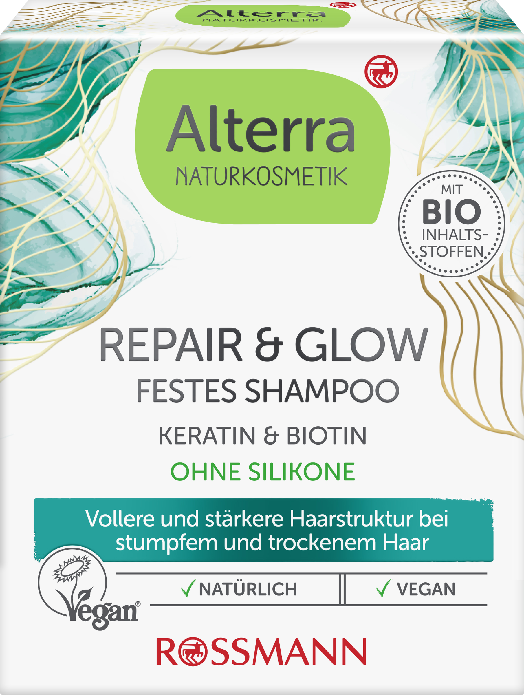 Alterra NATURKOSMETIK Festes Shampoo Repair & Glow online kaufen ...