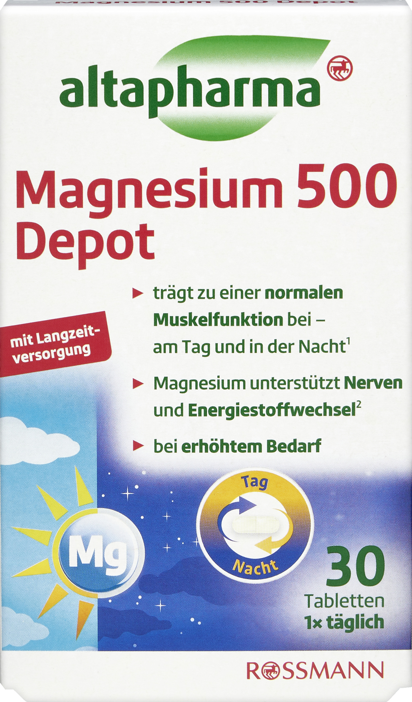 altapharma Magnesium 500 Depot online kaufen | rossmann.de