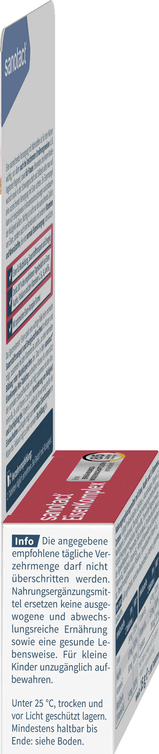 sanotact® Eisen Komplex Mini-Tabletten online kaufen | rossmann.de