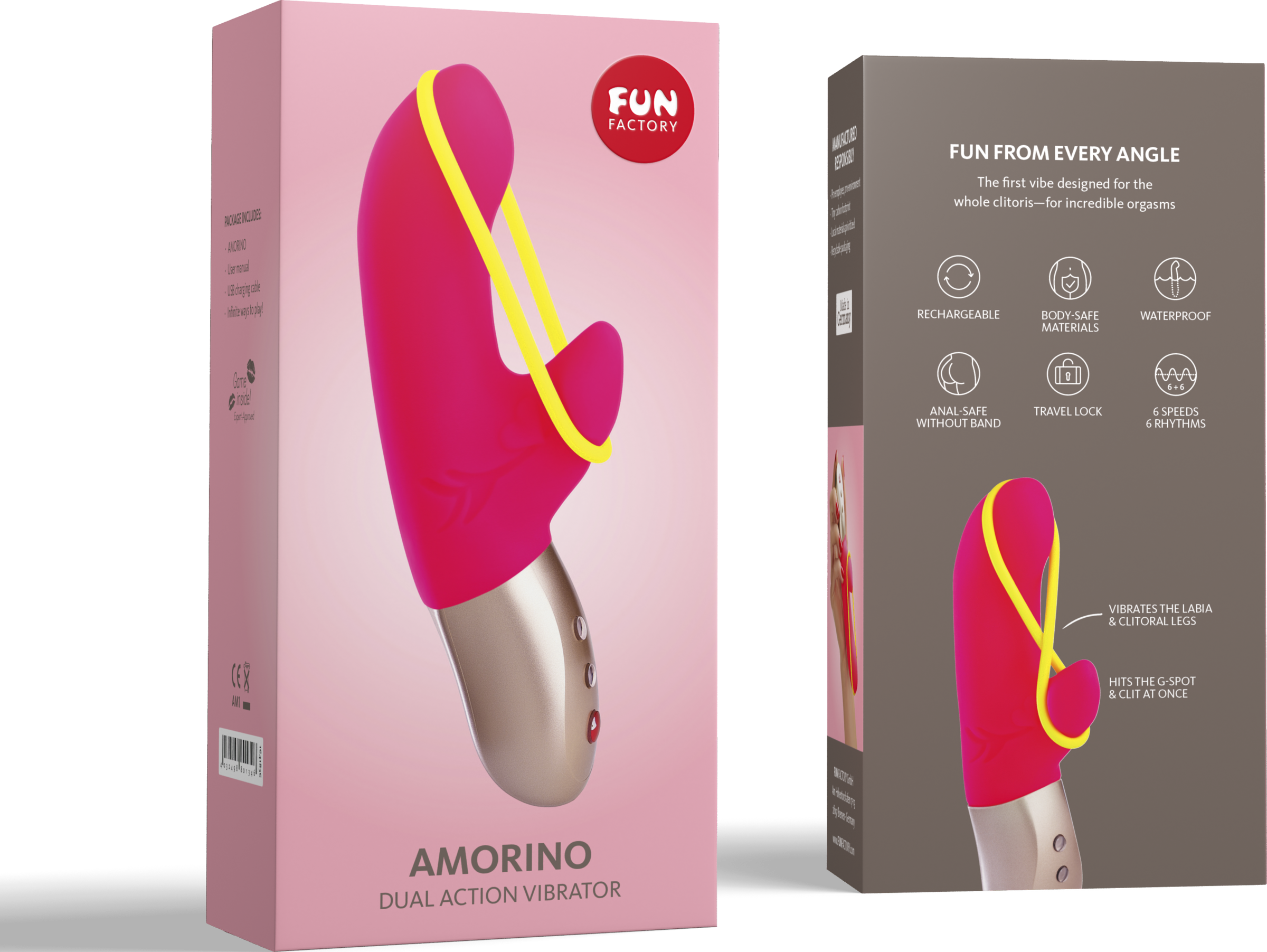 FunFactory AMORINO Dual Action Vibrator online kaufen | rossmann.de