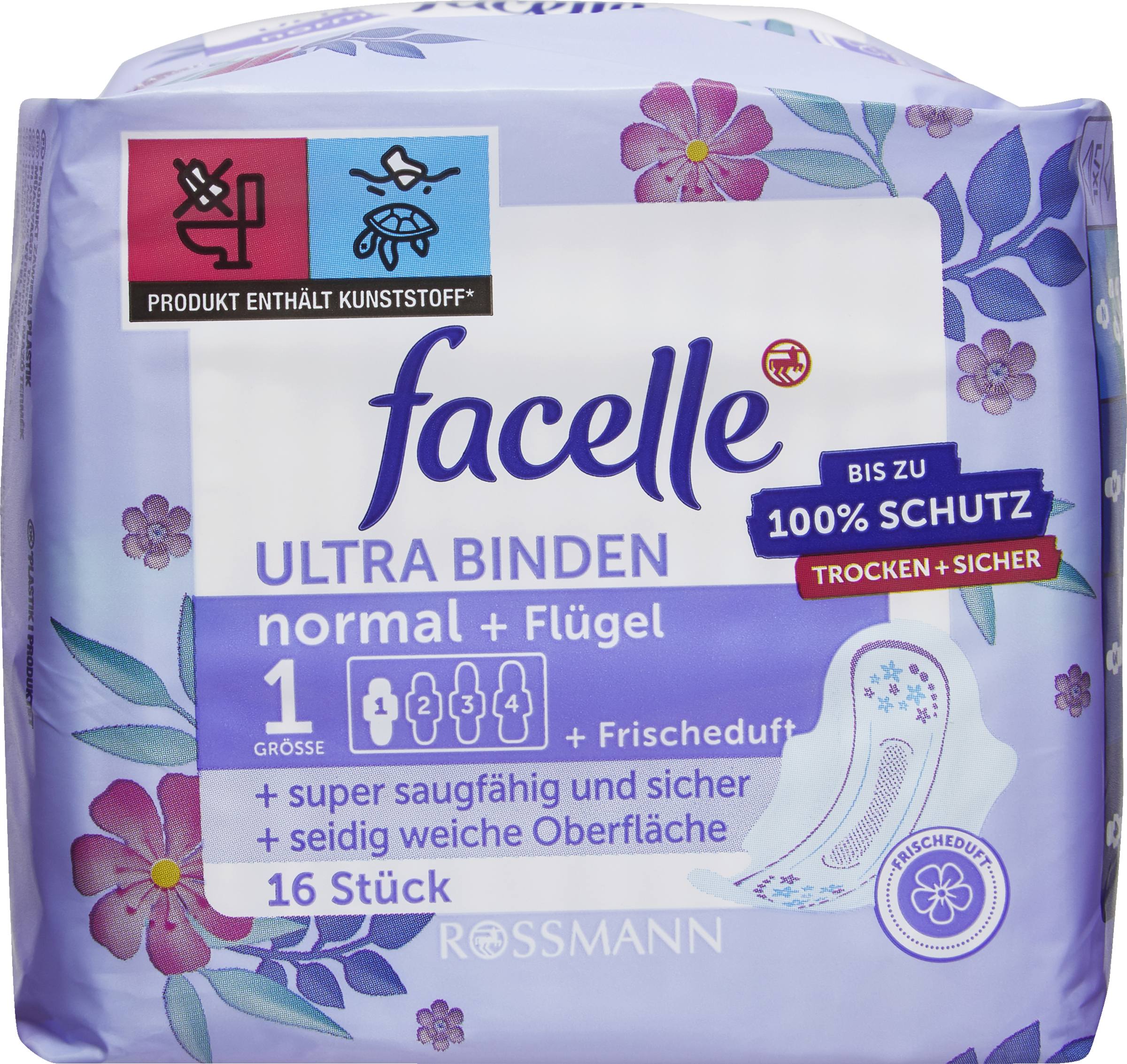 facelle Ultra Binden normal + Flügel + Frischeduft online kaufen ...