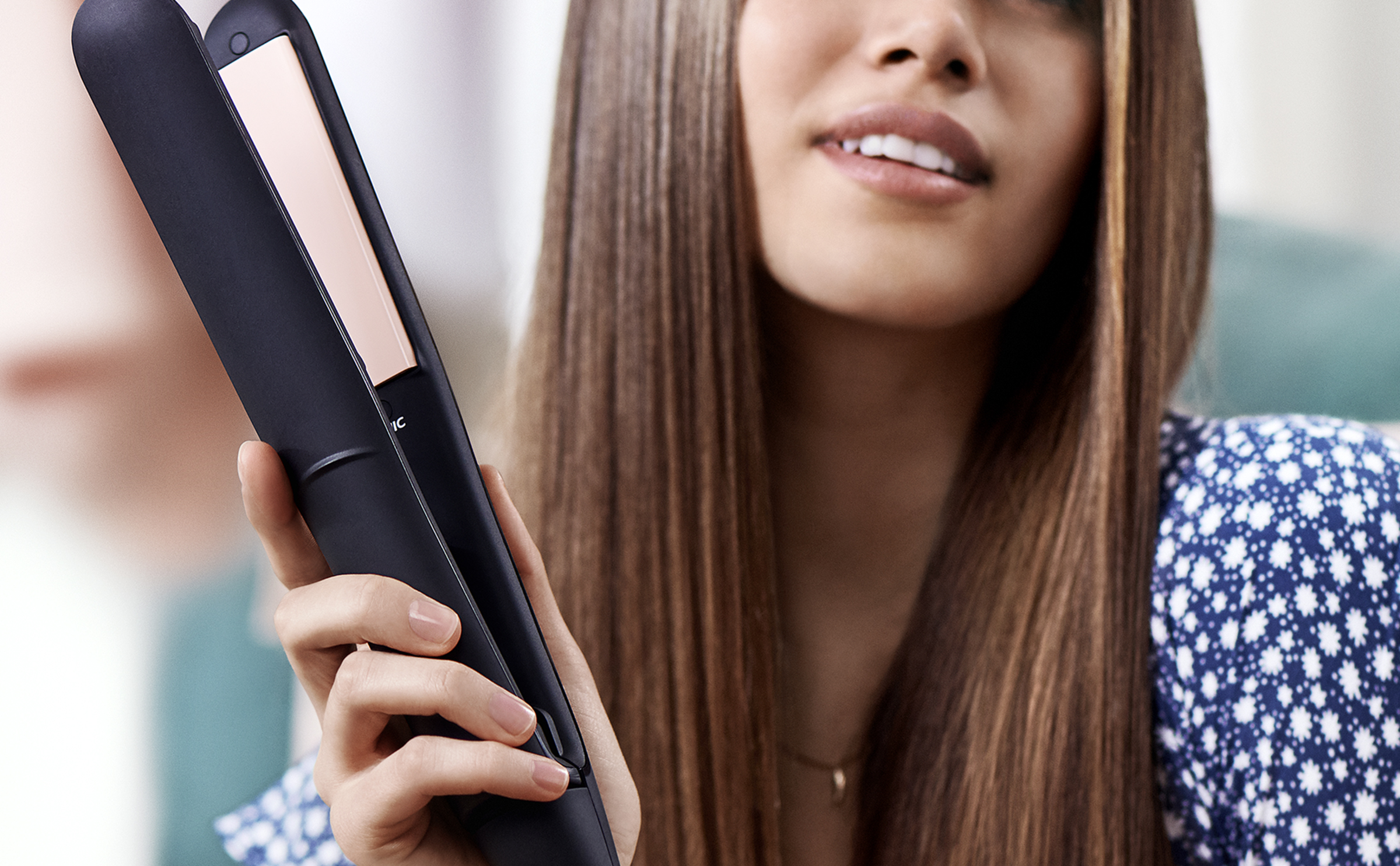 PHILIPS Haarglätter StraightCare Essential ThermoProtect BHS378/00 ...