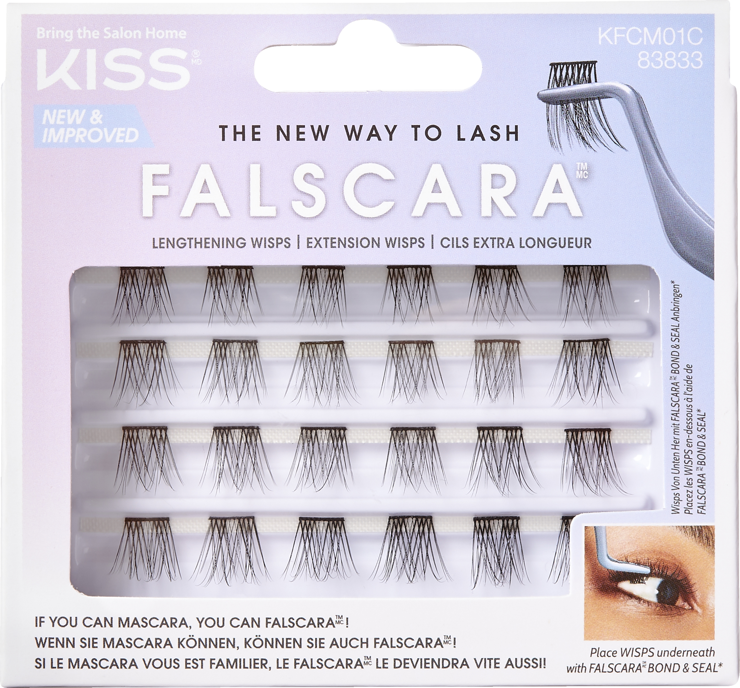 KISS Falscara Eyelash - Wisp Multi 01 online kaufen | rossmann.de