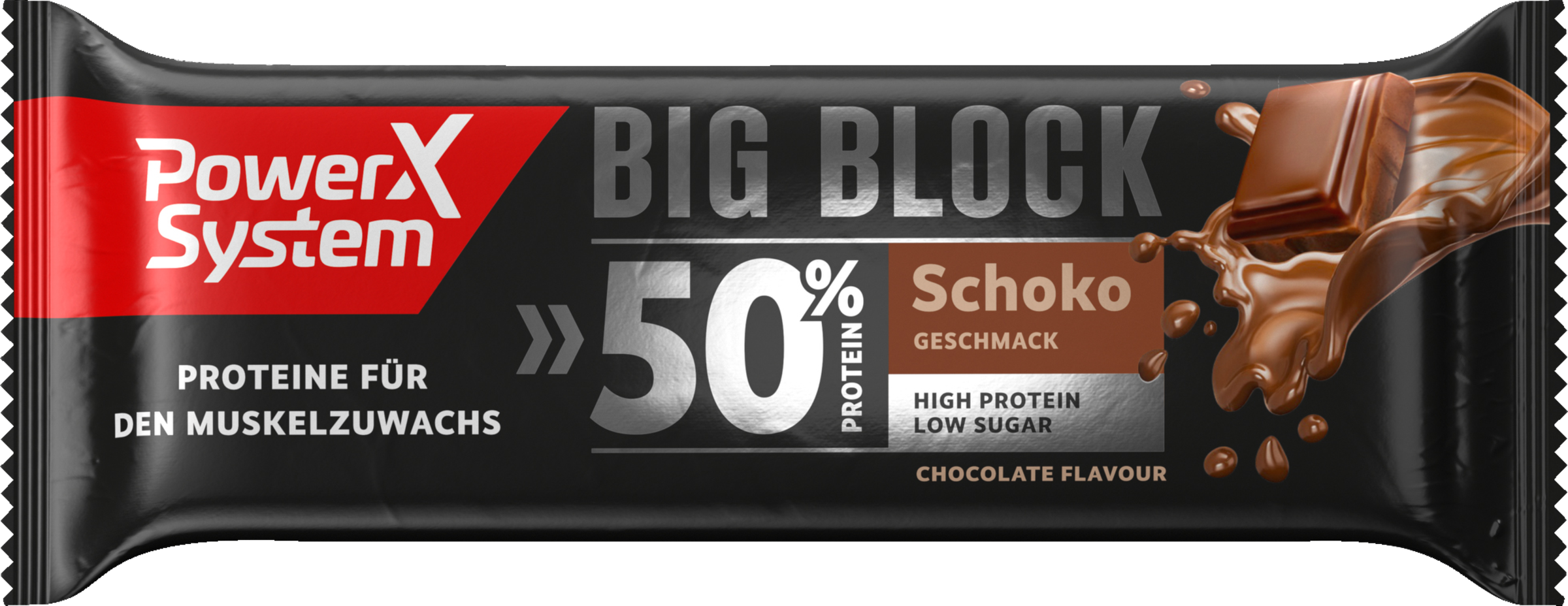 Power System Protein Big Block Eiweiß Riegel Schoko Geschmack online ...