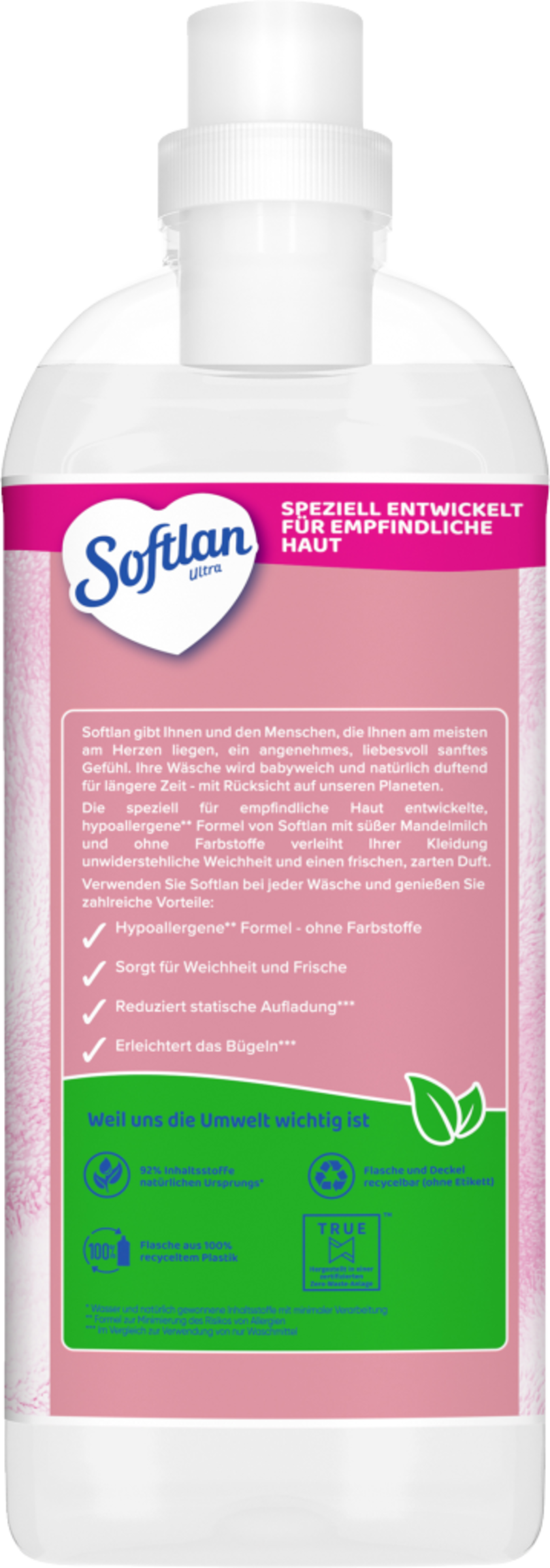Softlan Ultra Weichspüler Weich & Mild 45 WL online kaufen | rossmann.de