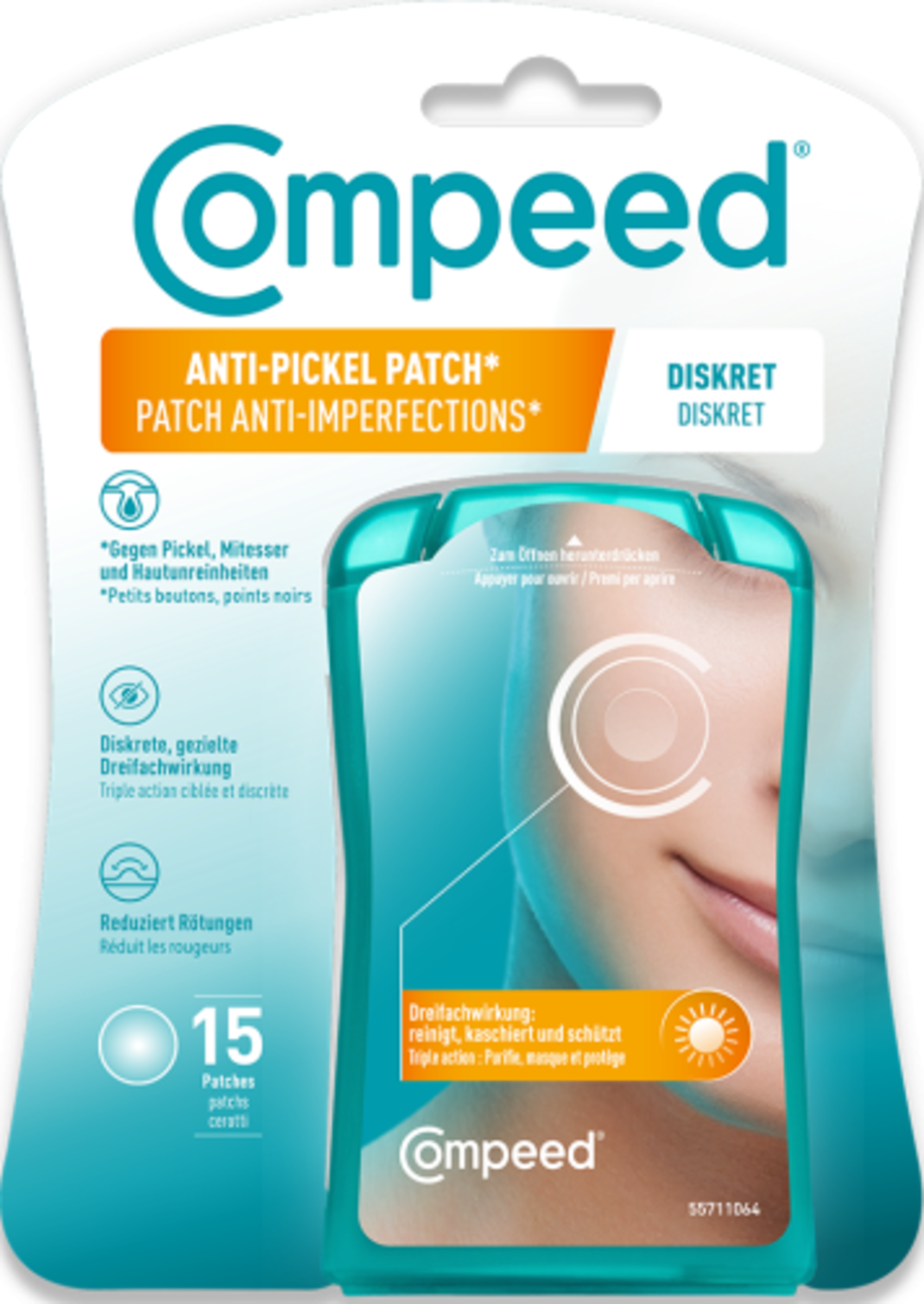 Compeed Anti-Pickel Patch DISKRET online kaufen | rossmann.de