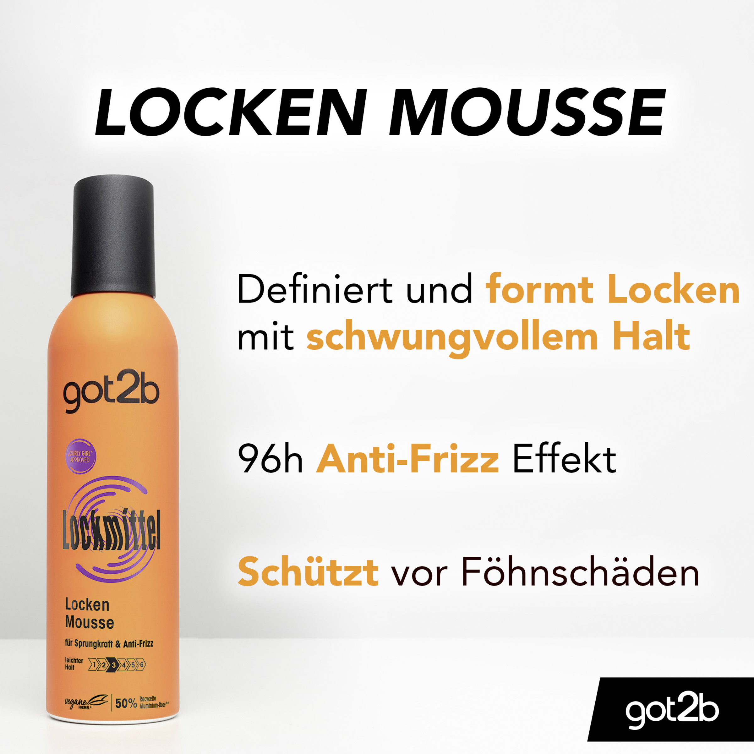 got2b Schaumfestiger Lockmittel Locken Mousse online kaufen | rossmann.de