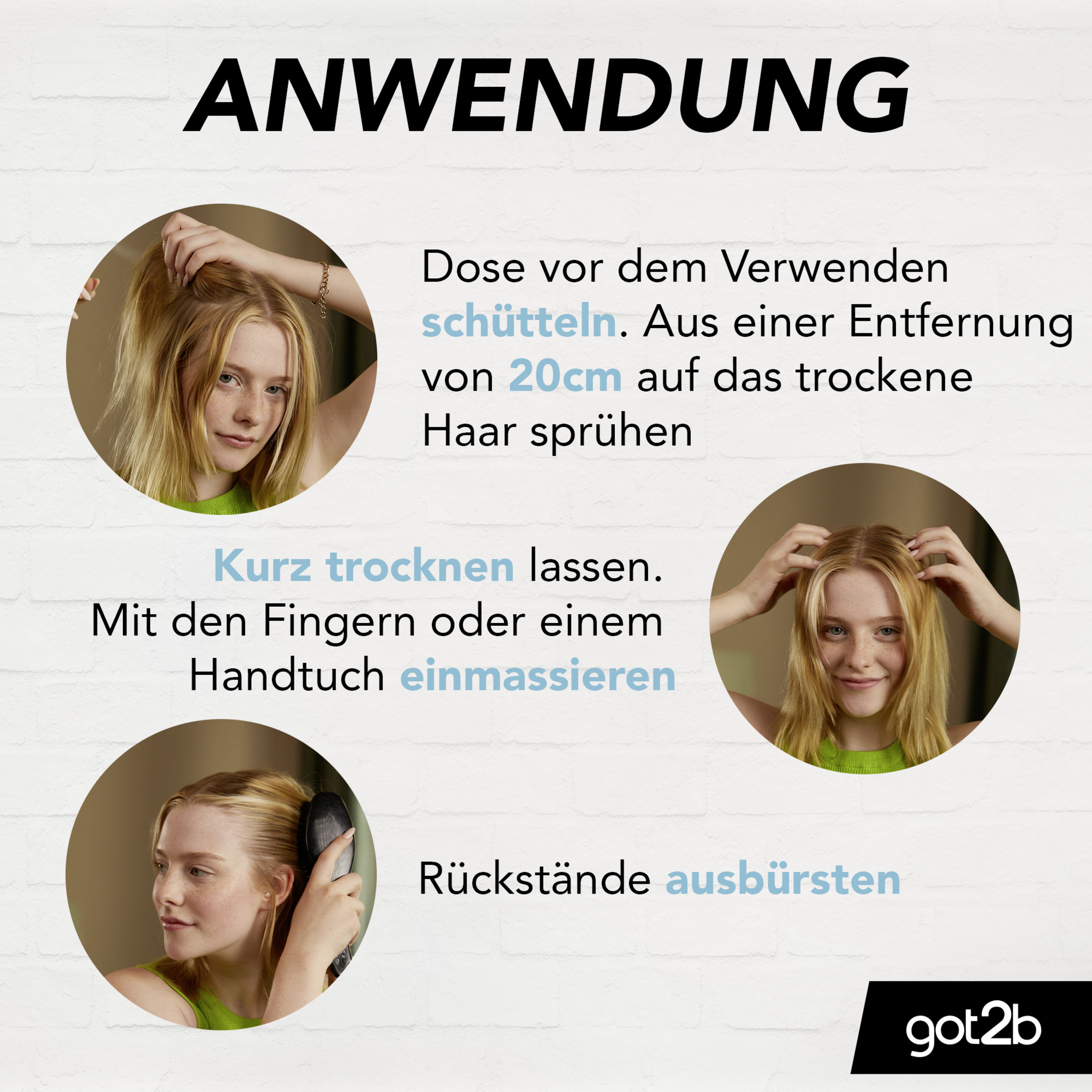 got2b Trockenshampoo Trocken Wäsche Extra Volumen online kaufen ...
