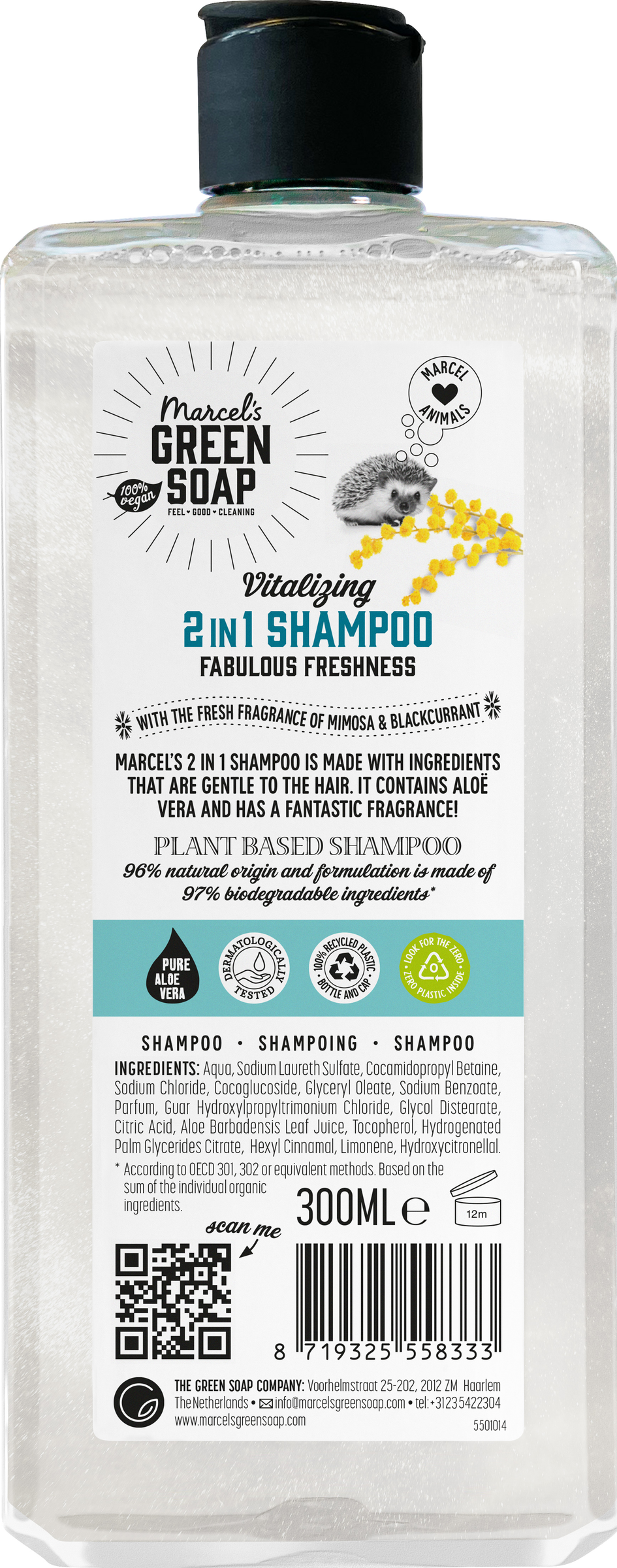 Marcel's Green Soap 2in1 Shampoo & Spülung Mimosa & Blackcurrant online ...