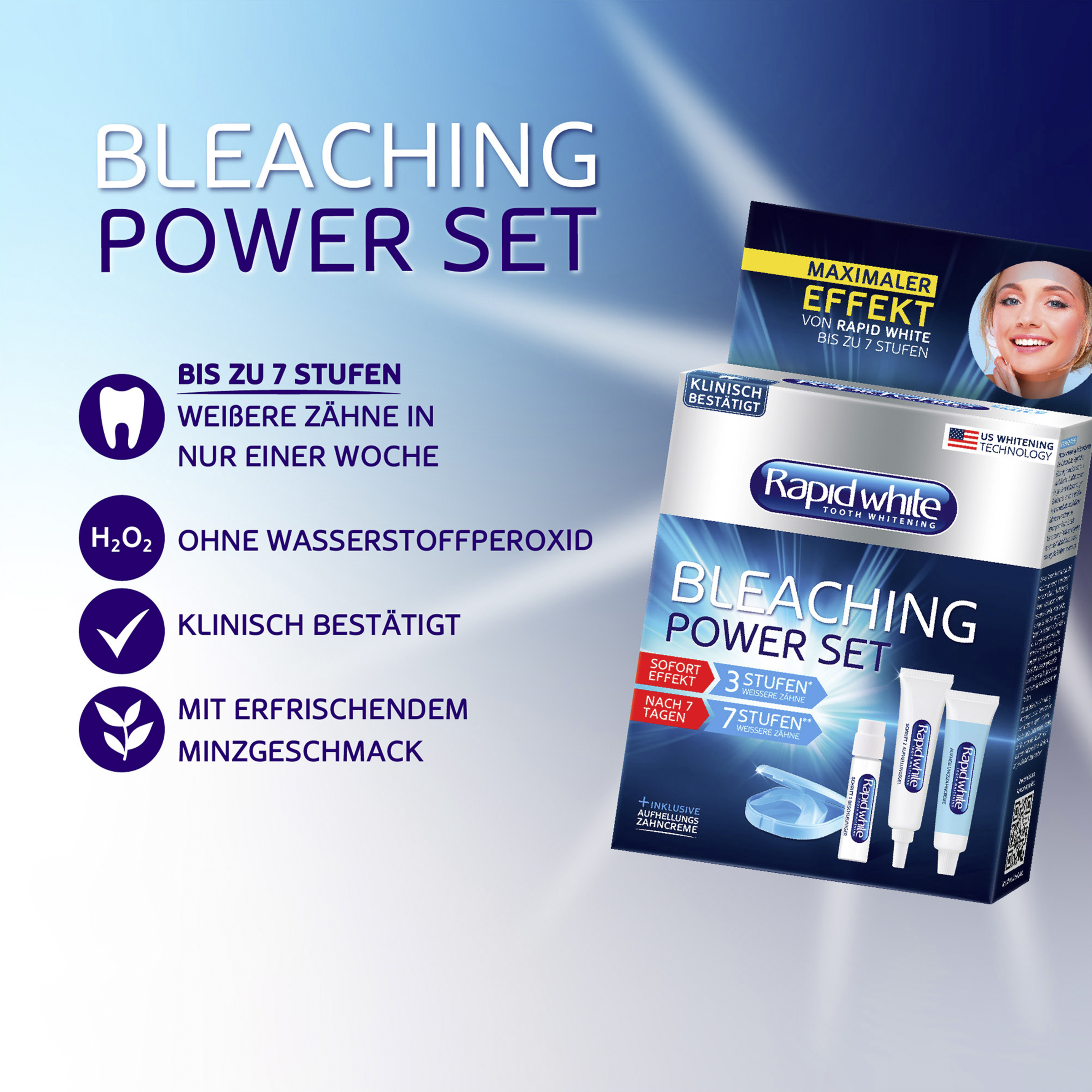 Rapid White Bleaching Power Set online kaufen | rossmann.de