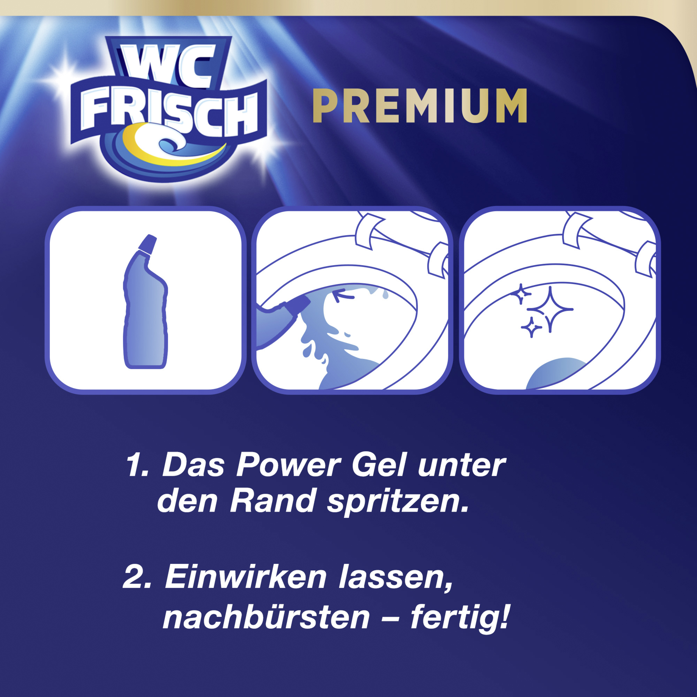 WC FRISCH Power WC Gel Meeresfrische online kaufen | rossmann.de
