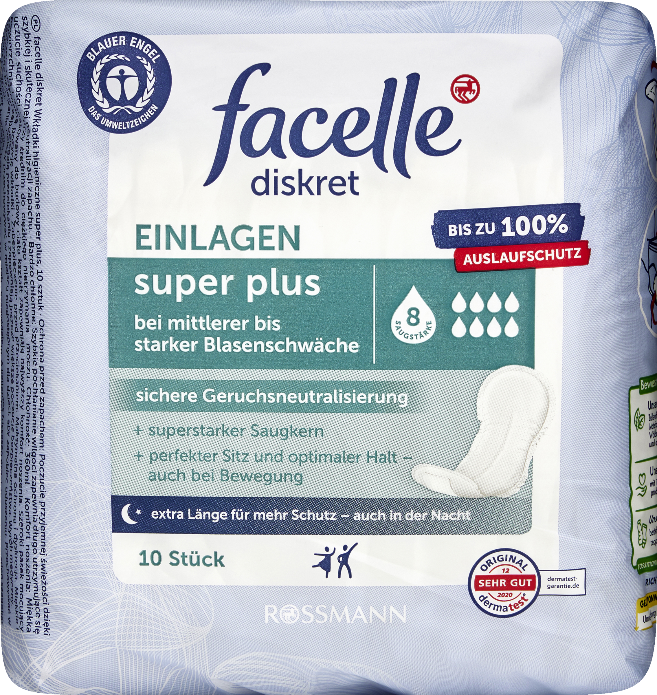 facelle diskret Einlagen super plus online kaufen | rossmann.de