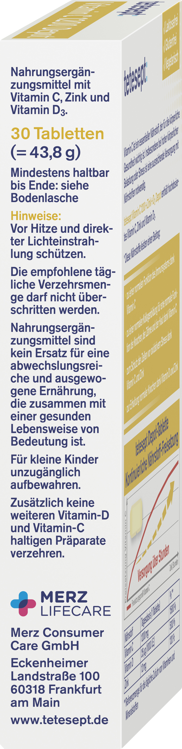 tetesept Vitamin C 1200 Depot Tabletten online kaufen | rossmann.de