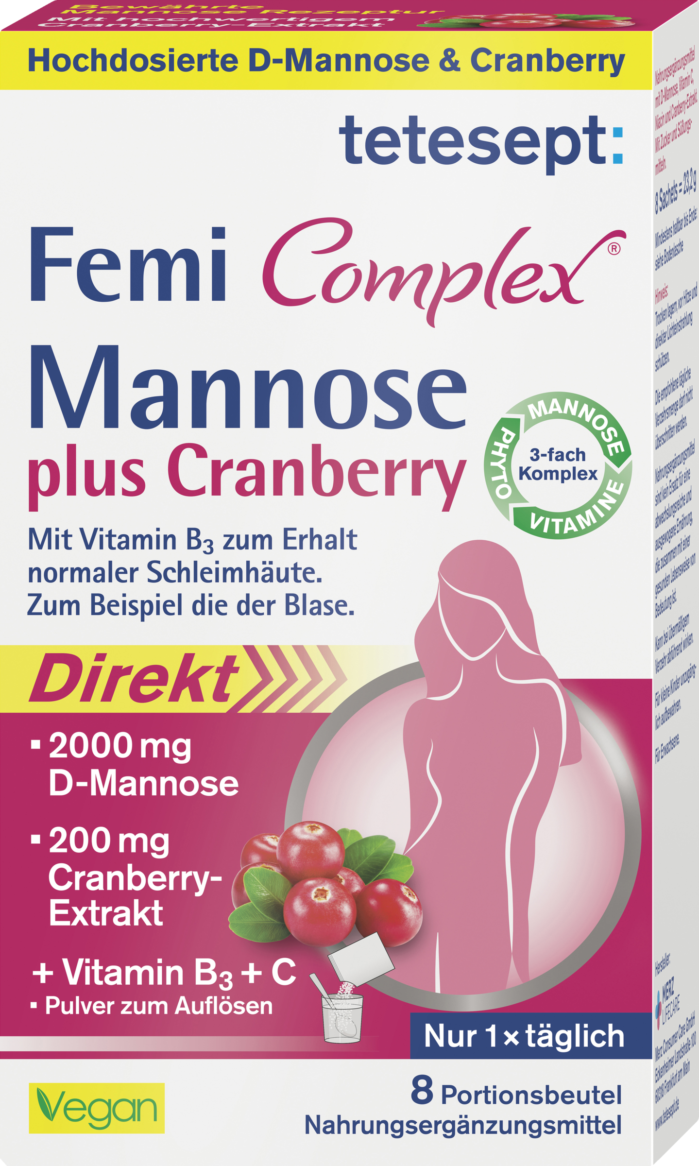 tetesept Femi Complex Mannose plus Cranberry online kaufen | rossmann.de