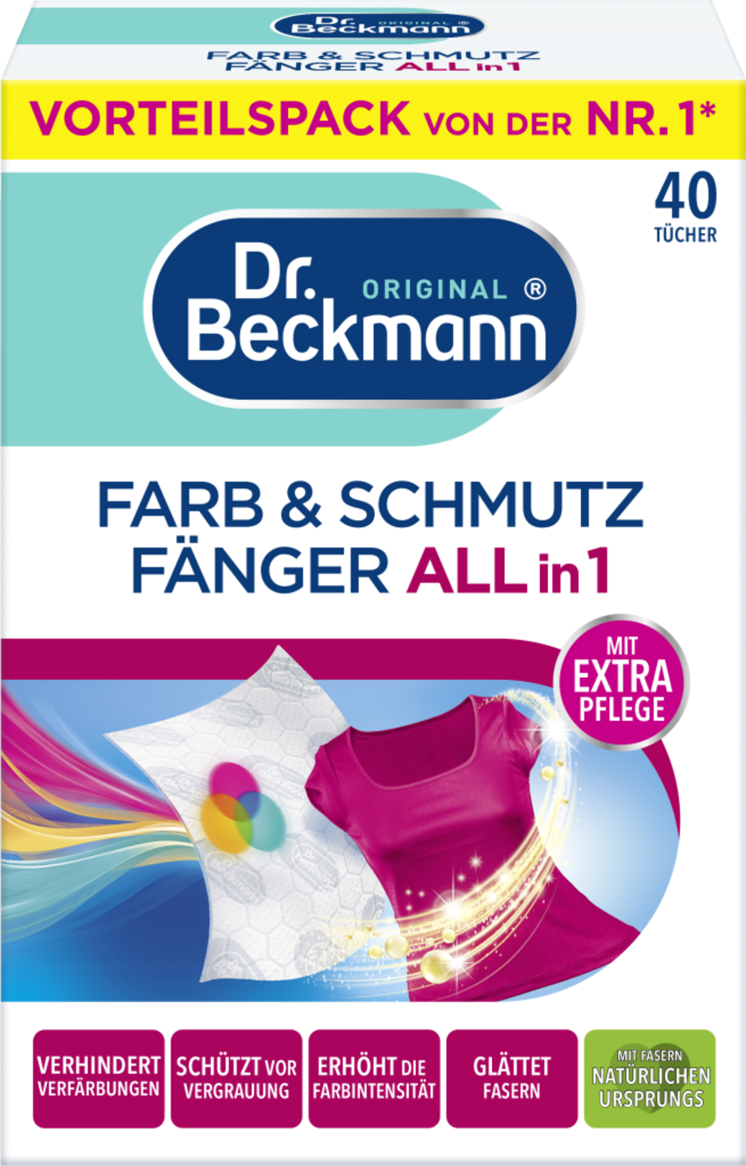 Dr. Beckmann Farb- & Schmutzfänger ALL in 1 Tücher online kaufen | rossmann.de