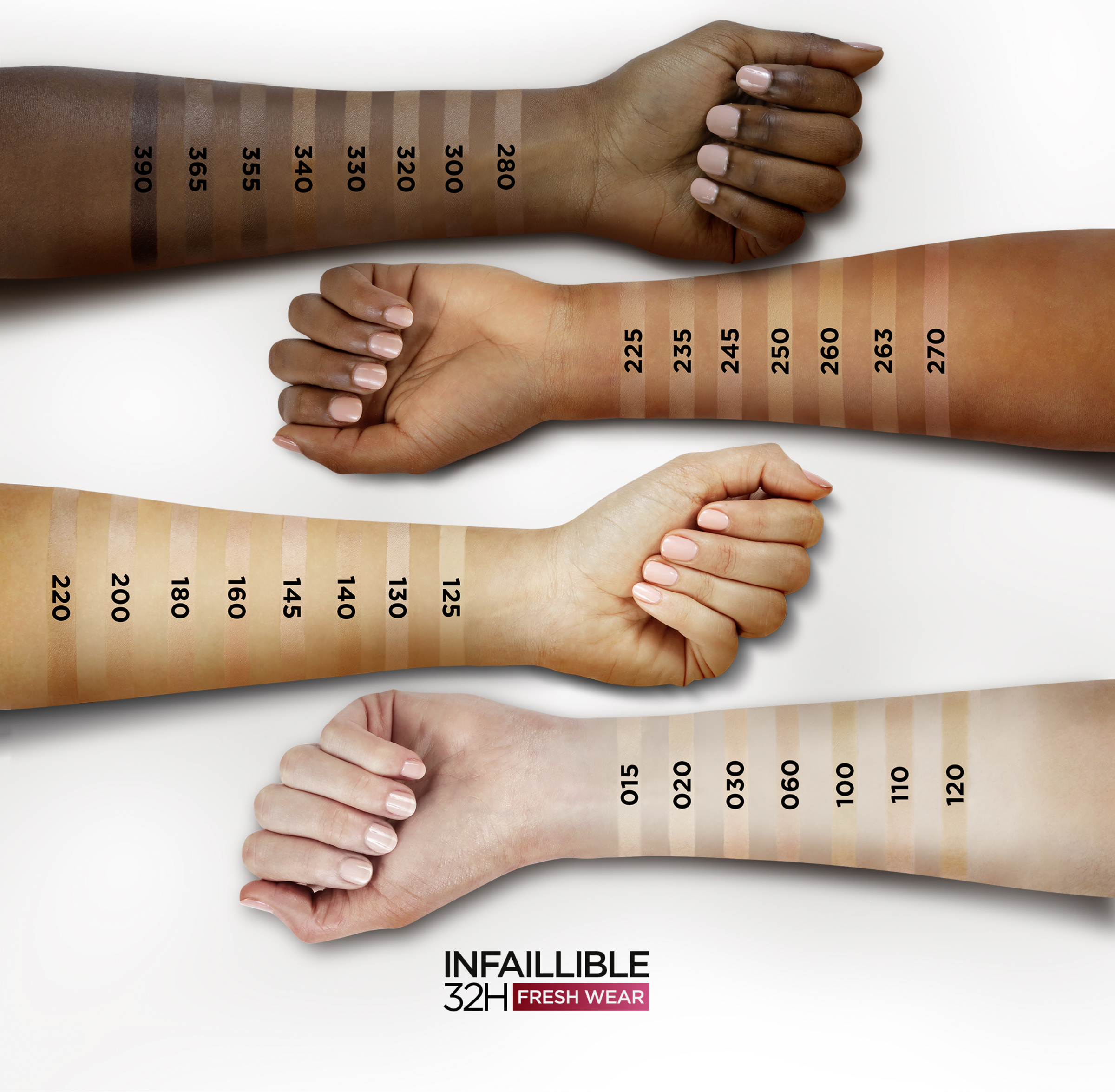 L’Oréal Paris Infaillible 32H Fresh Wear Make-up 145 Rose Beige online ...