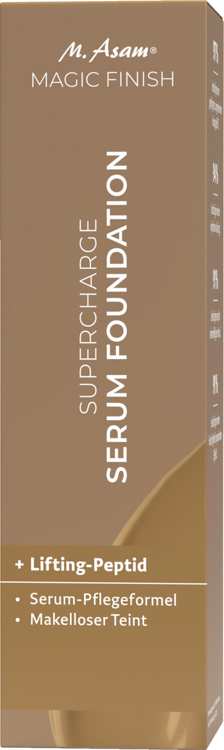 M. Asam Magic Finish Supercharge Serum Foundation 360 true beige online ...