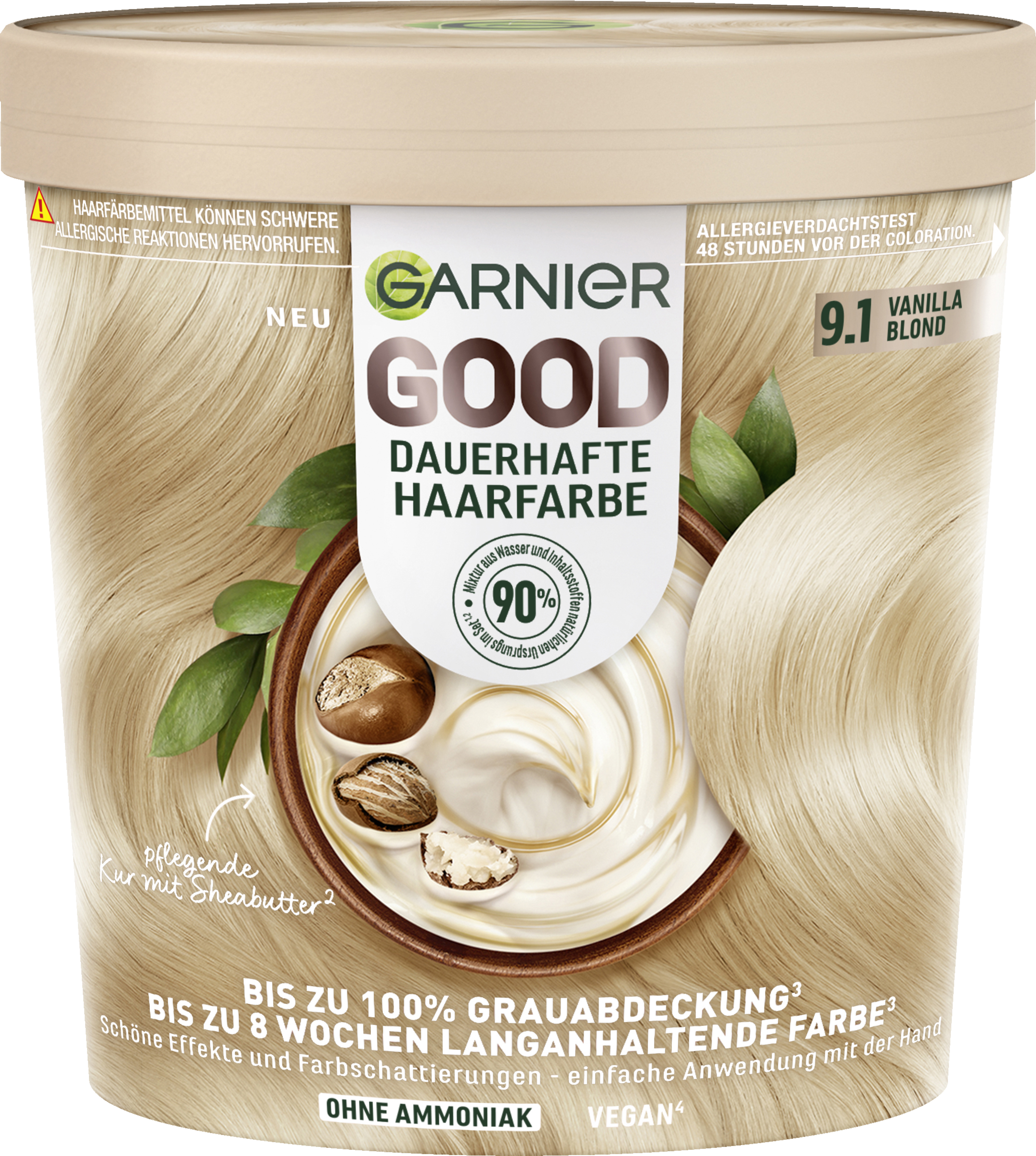 Garnier GOOD dauerhafte Haarfarbe 9.1 Vanilla Blond online kaufen ...