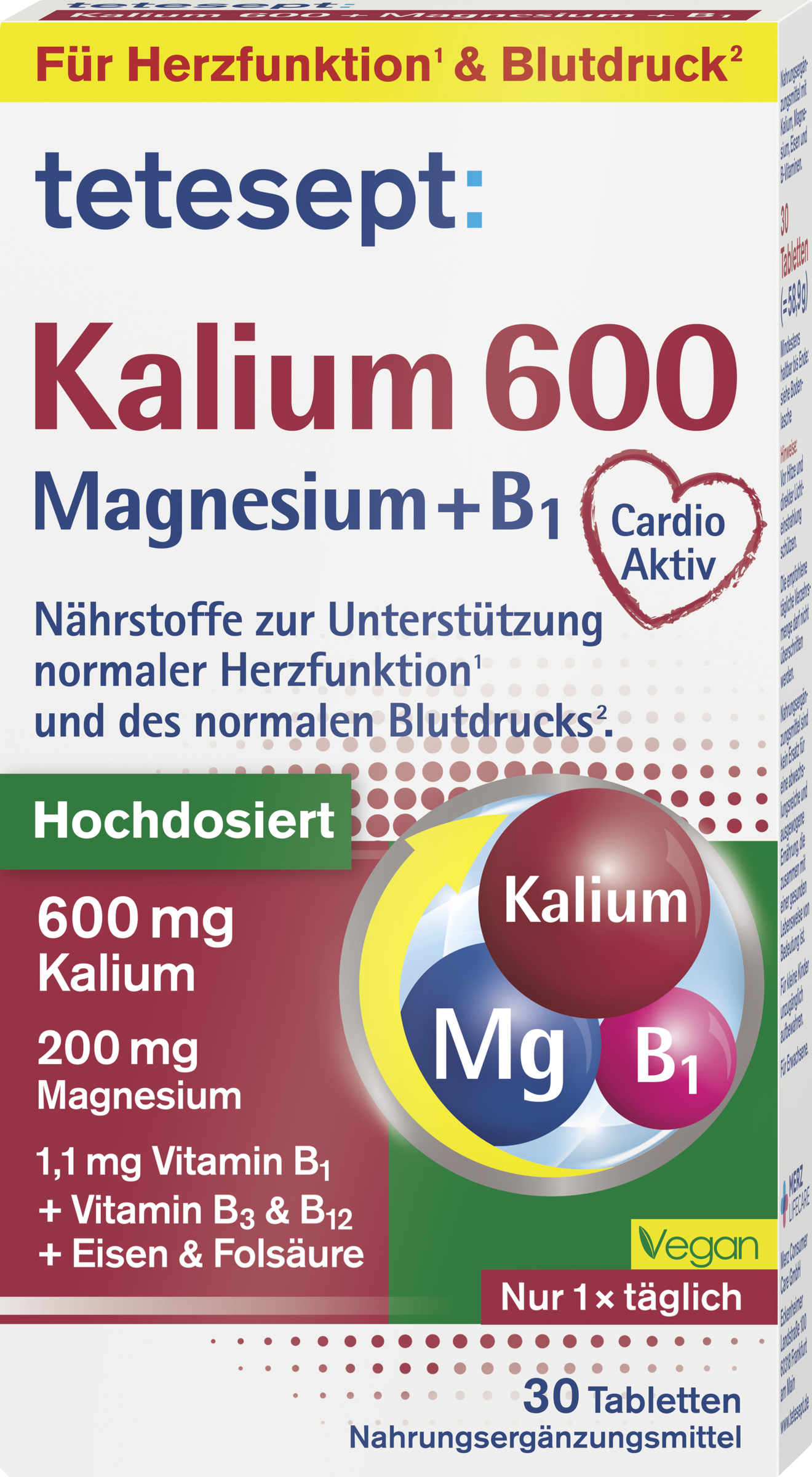 tetesept Kalium 600 Tabletten online kaufen | rossmann.de