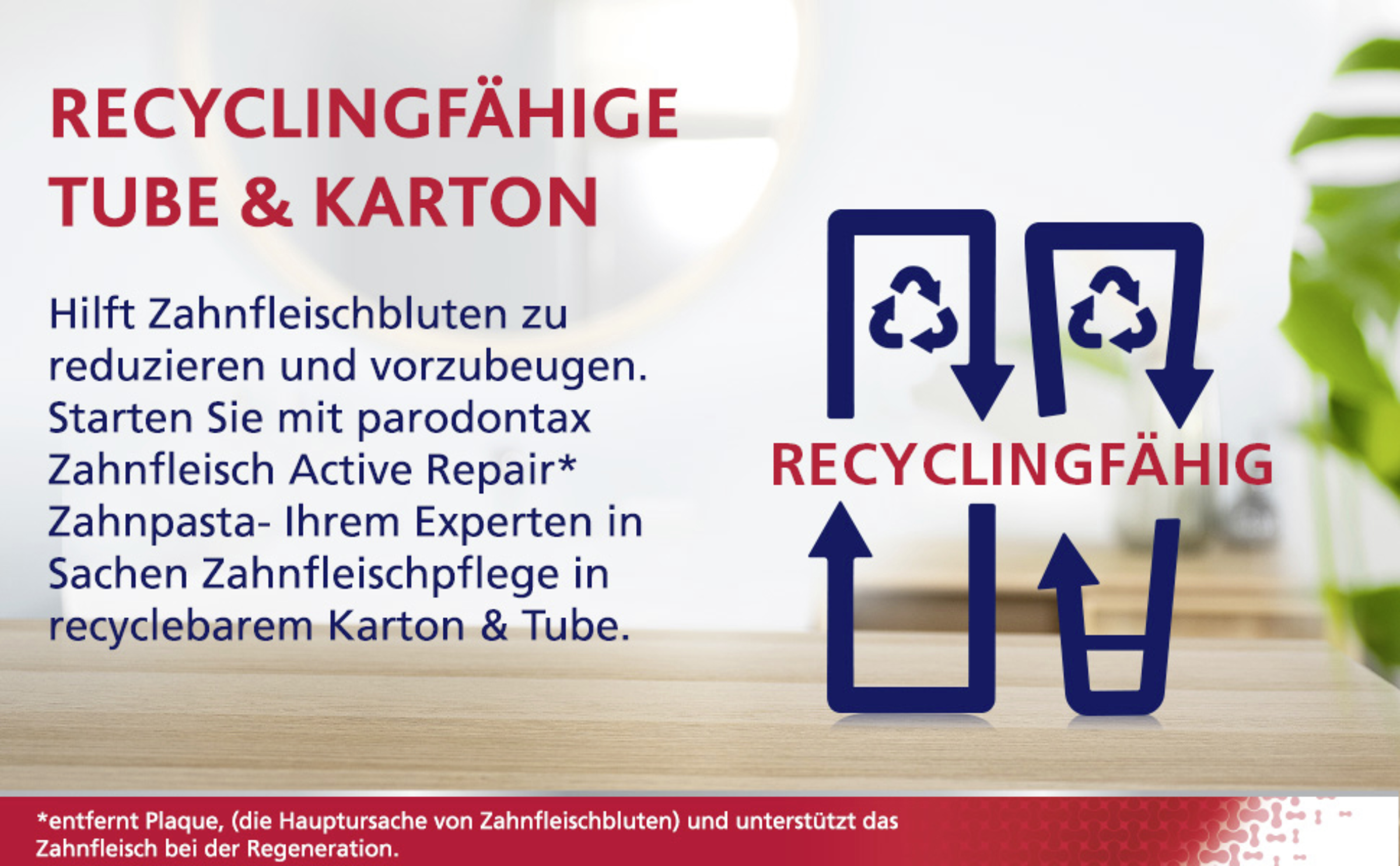 Parodontax Zahnfleisch Active Repair Zahnpasta online kaufen | rossmann.de