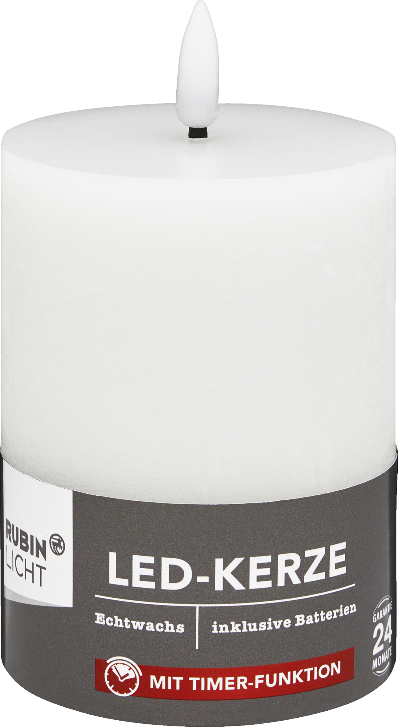 RUBIN LICHT LED Kerze 3D Flamme 10 cm weiß online kaufen | rossmann.de