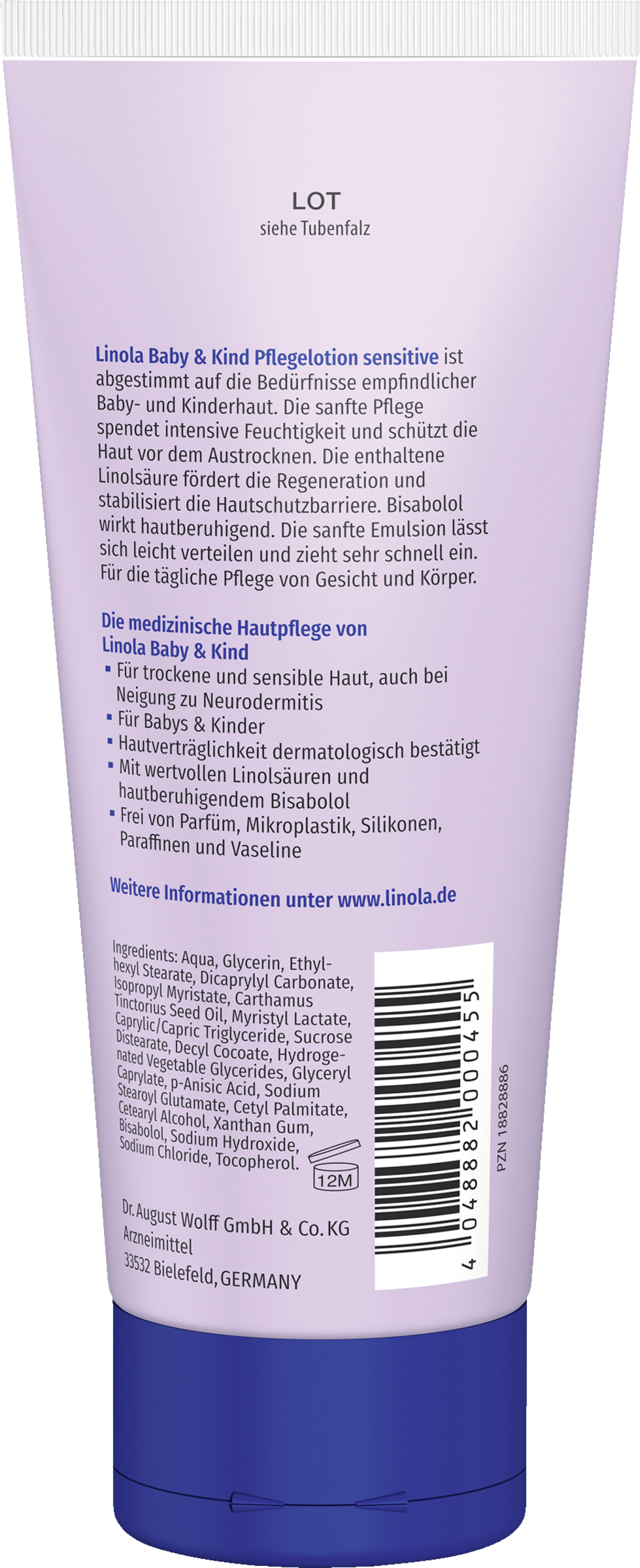 Linola Baby & Kind Pflegelotion sensitive online kaufen | rossmann.de