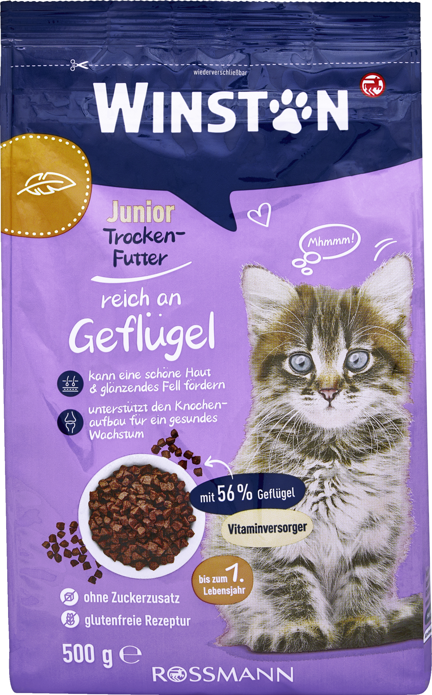 Winston Junior Trockenfutter reich an Geflügel online kaufen | rossmann.de