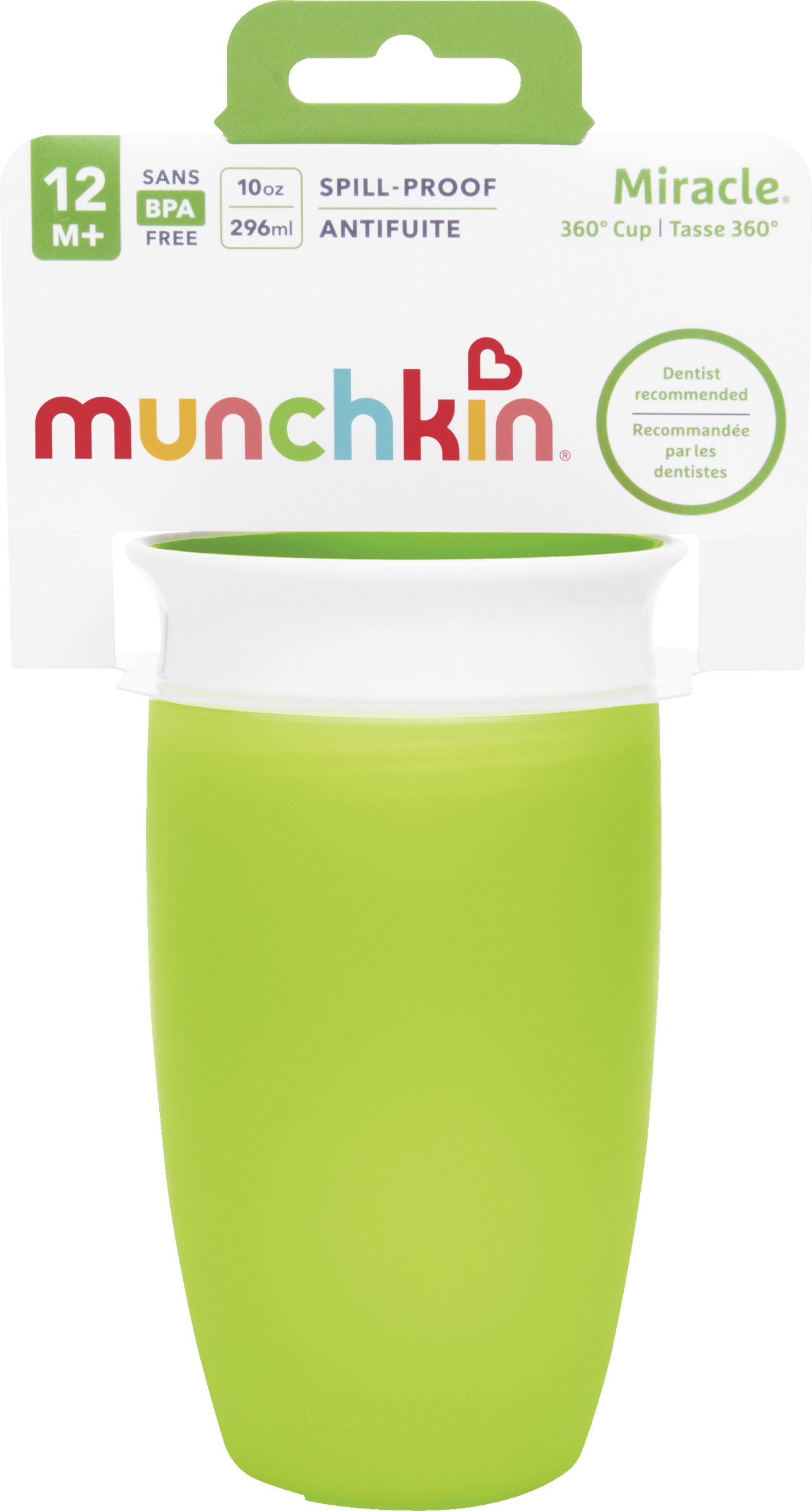 Munchkin 360° Trinklernbecher, grün 296 ml online kaufen | rossmann.de