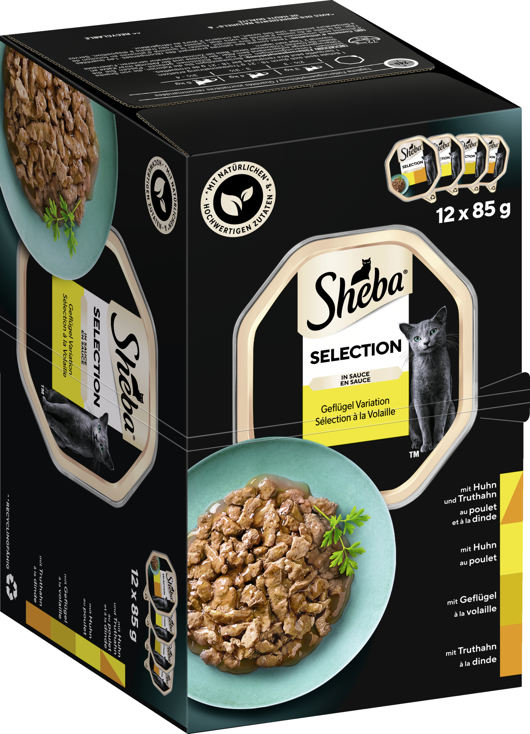 Sheba Selection in Sauce Geflügel Variation Multipack online kaufen ...
