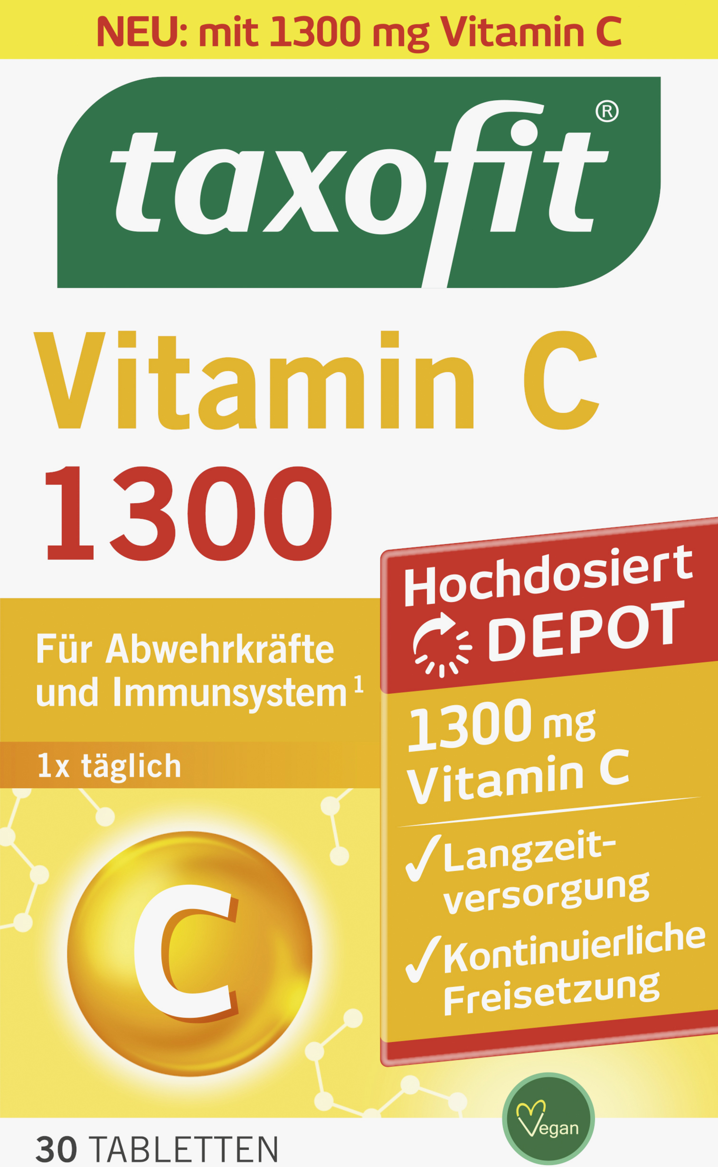 taxofit Vitamin C 1300 Tabletten online kaufen | rossmann.de