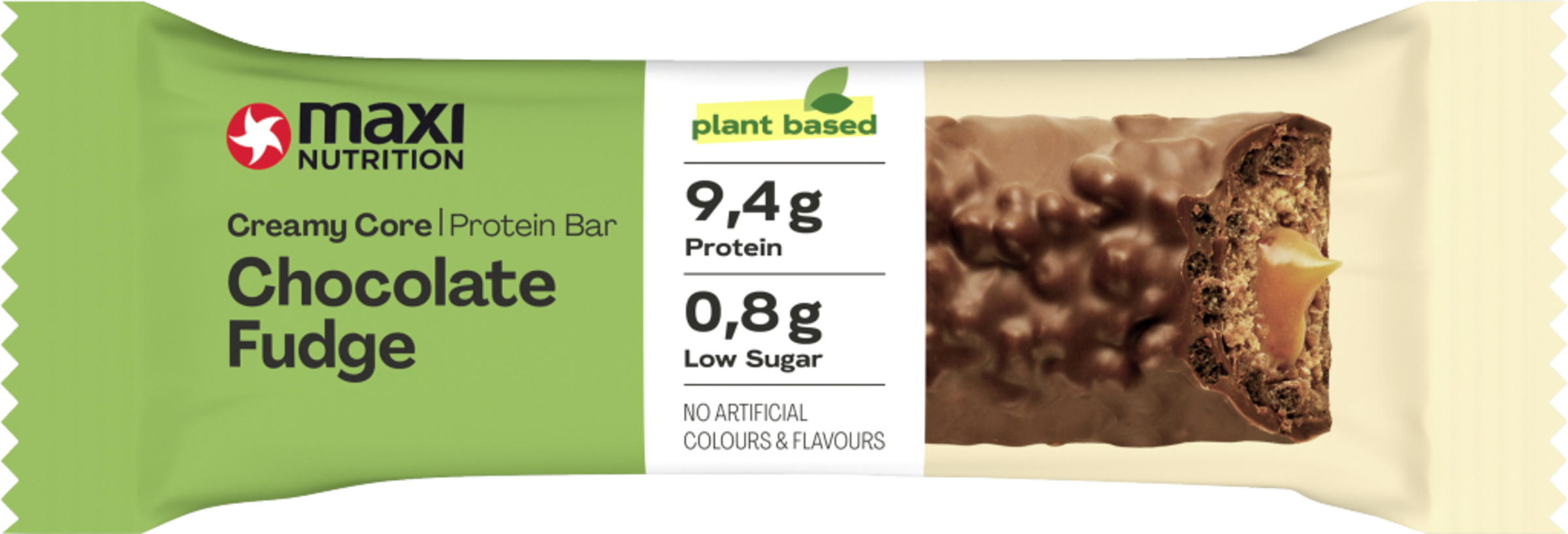MaxiNutrition Creamy Core Protein Bar Chocolate Fudge vegan online ...