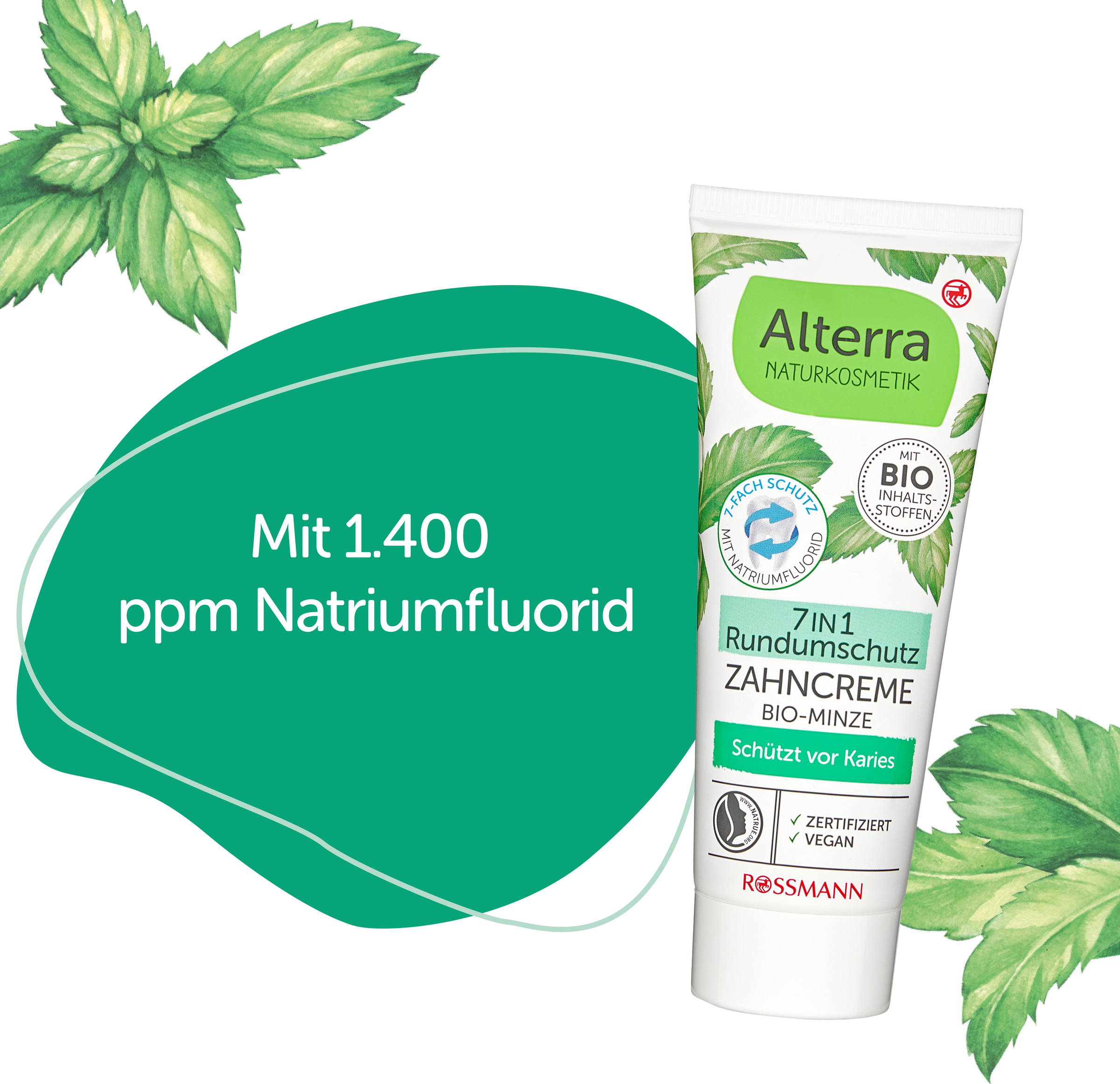 Alterra NATURKOSMETIK 7in1 Rundumschutz Zahncreme online kaufen ...