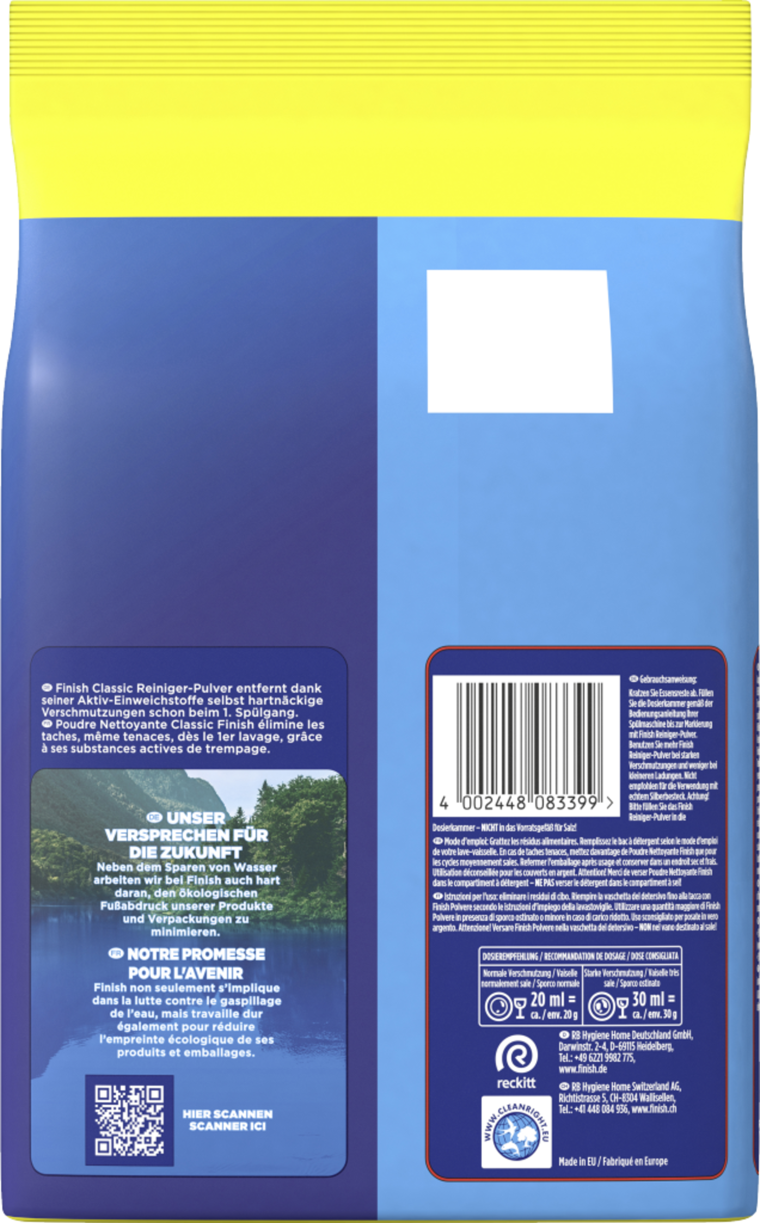 Finish Classic Reiniger-Pulver online kaufen | rossmann.de