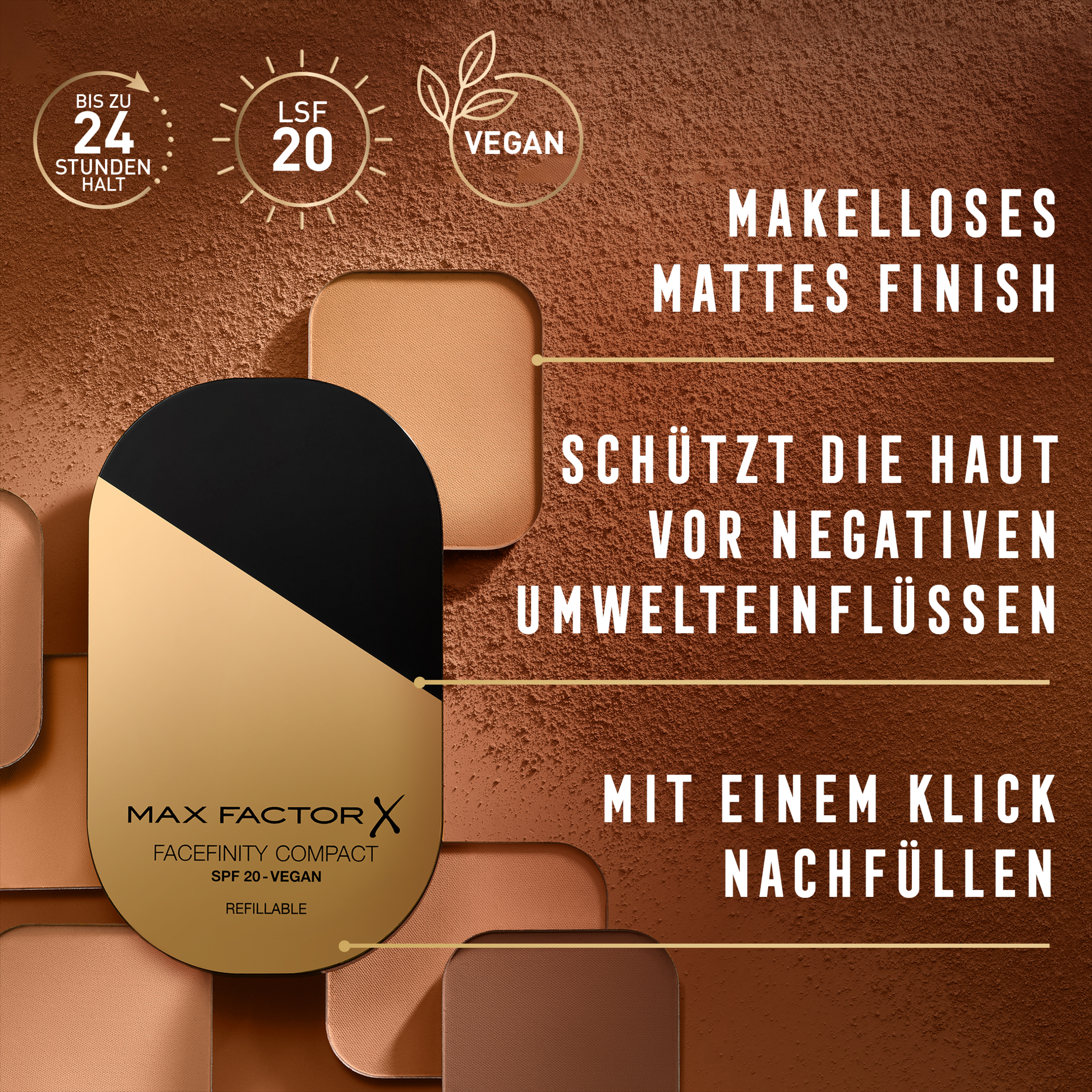 Max Factor Facefinity Compact Foundation 001 Porcelain LSF 20 online kaufen | rossmann.de