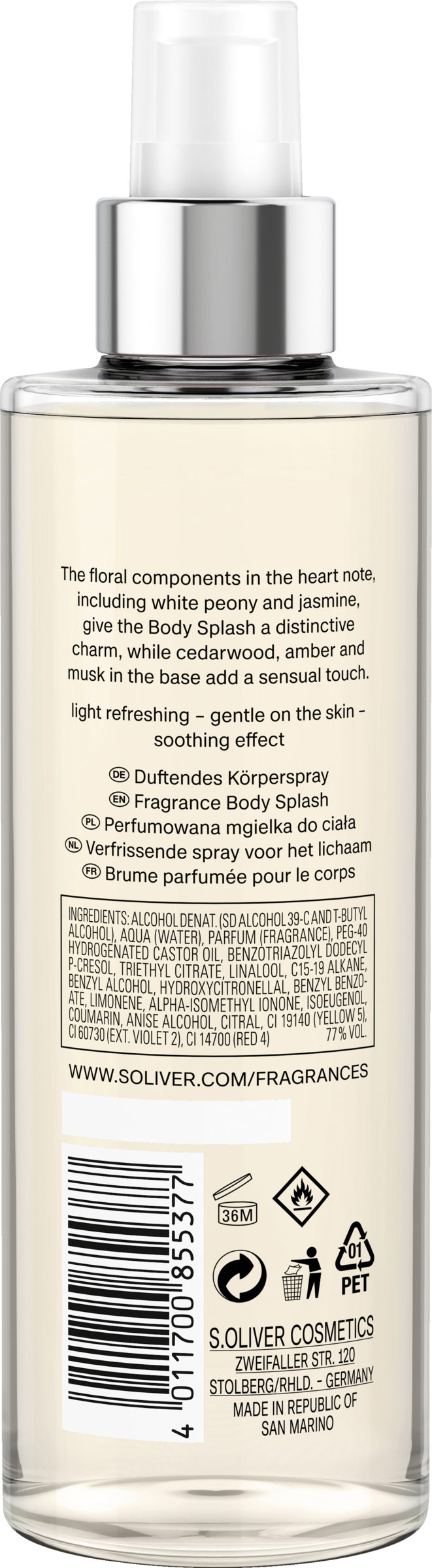 s.Oliver Selection Sensual Creamy, Body Mist 250 ml online kaufen ...