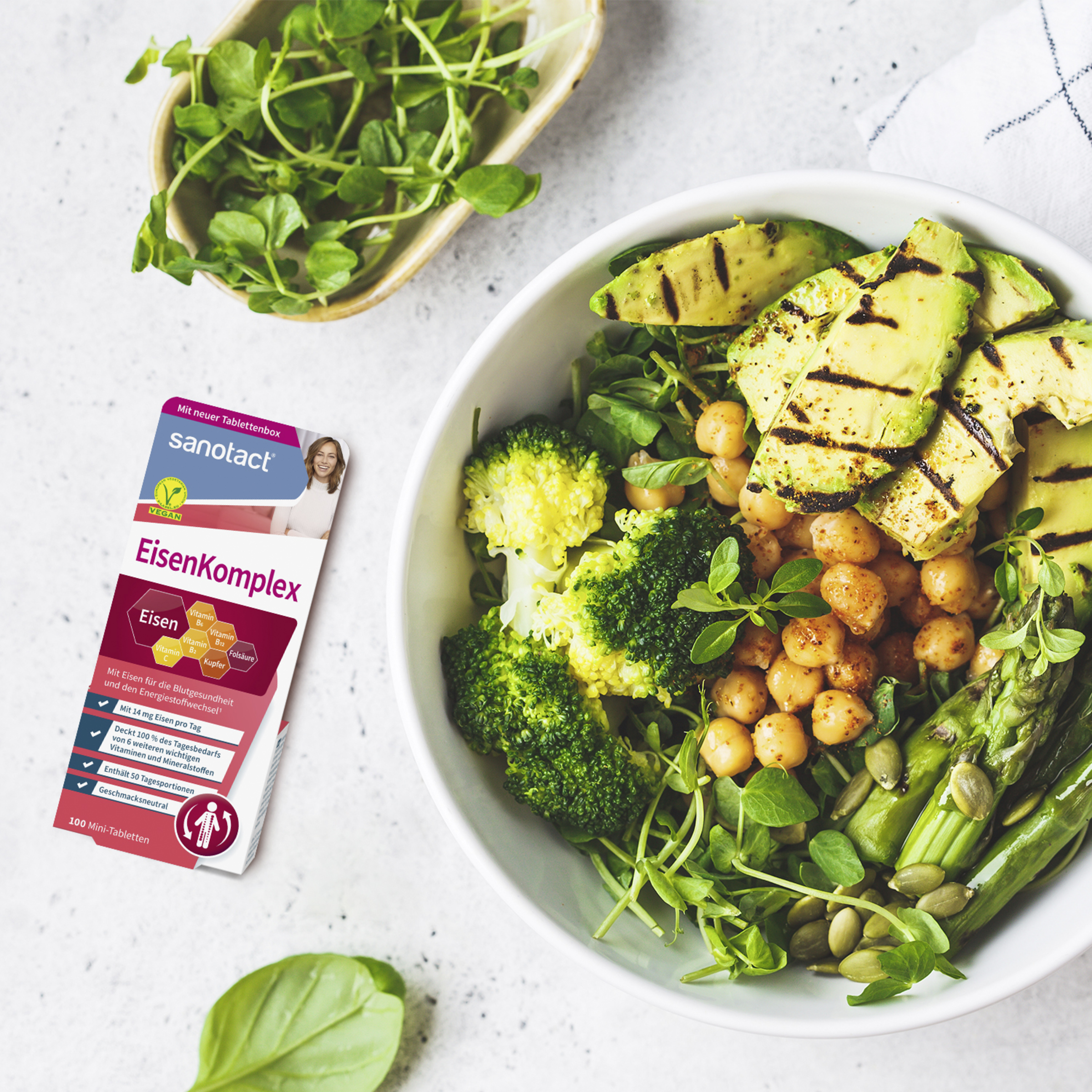 sanotact® Eisen Komplex Mini-Tabletten online kaufen | rossmann.de