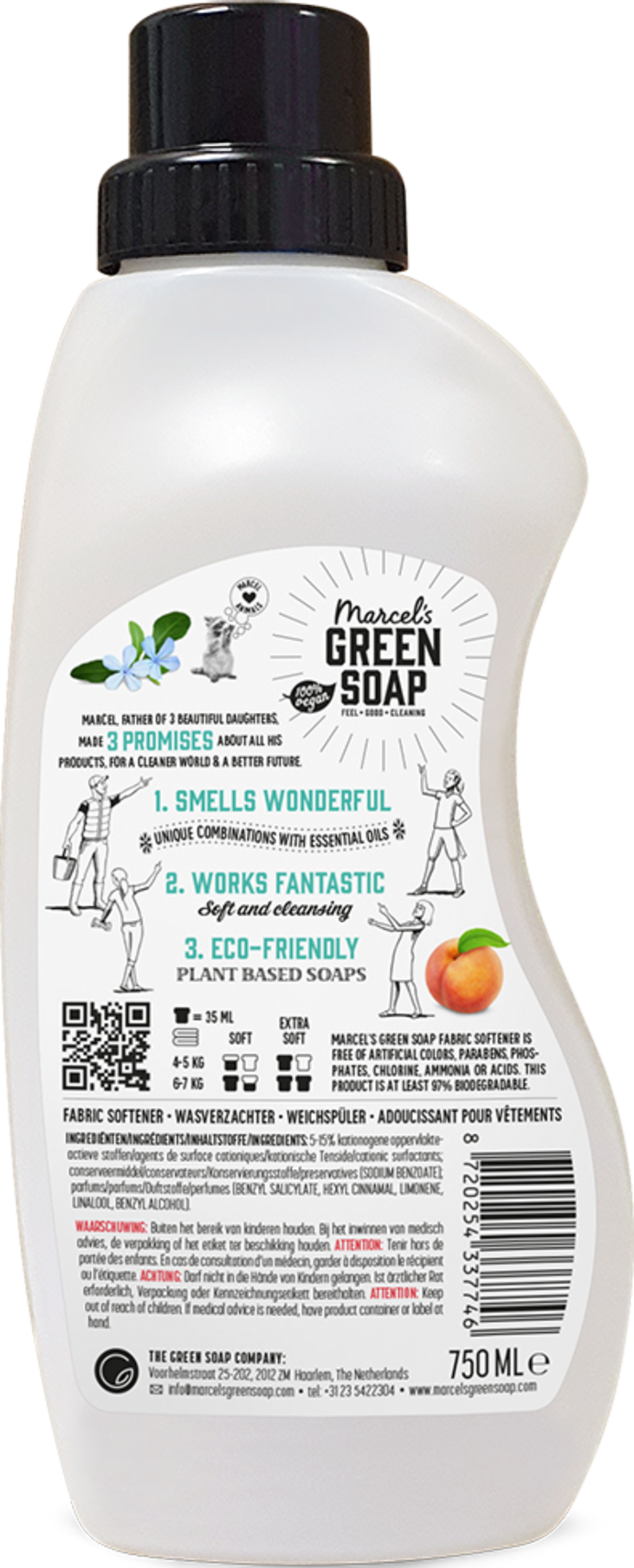 Marcel's Green Soap Weichspüler Pfirsich & Jasmin 30WL online kaufen ...