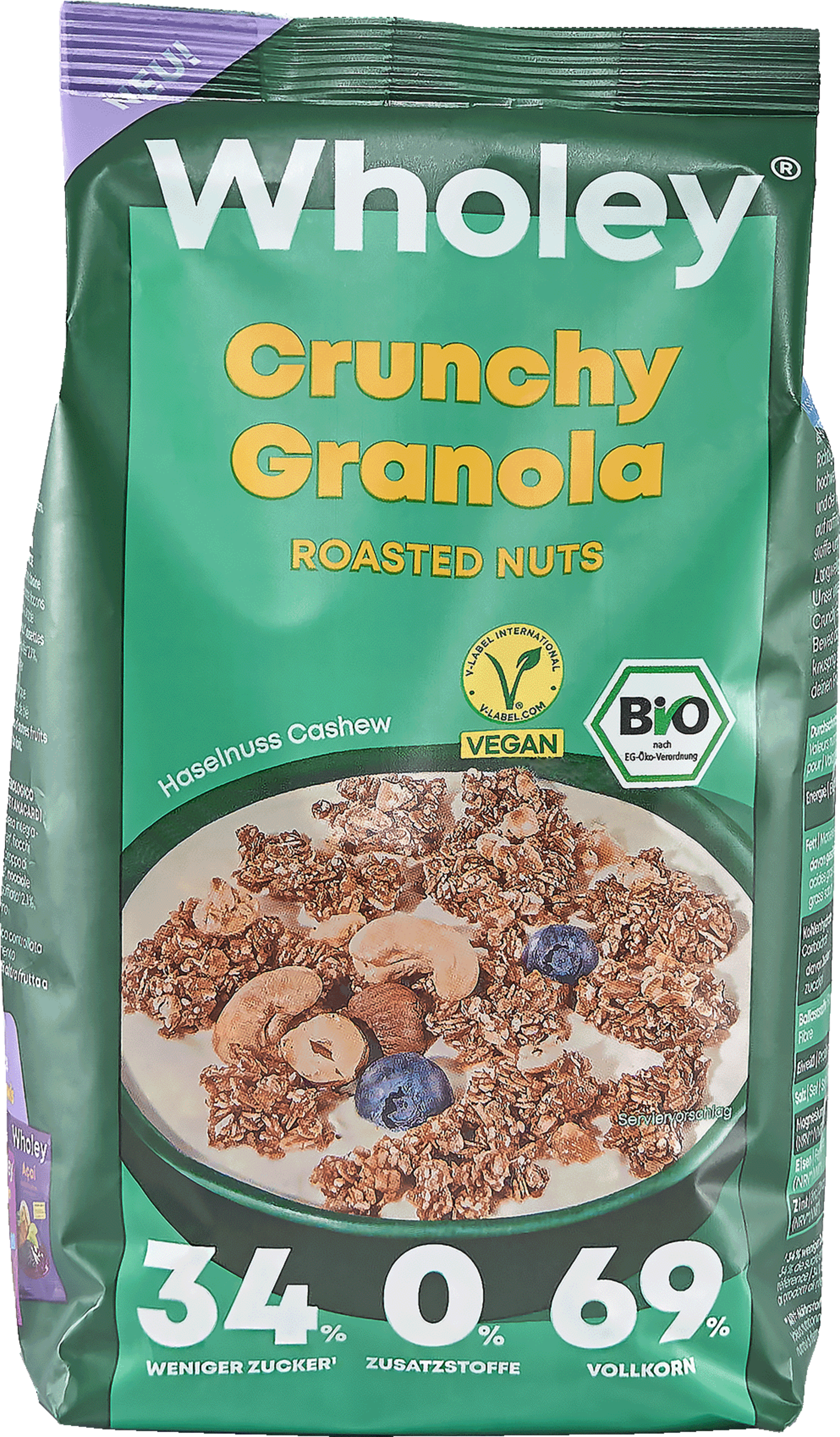 Wholey Bio Crunchy Roasted Nuts Granola online kaufen | rossmann.de