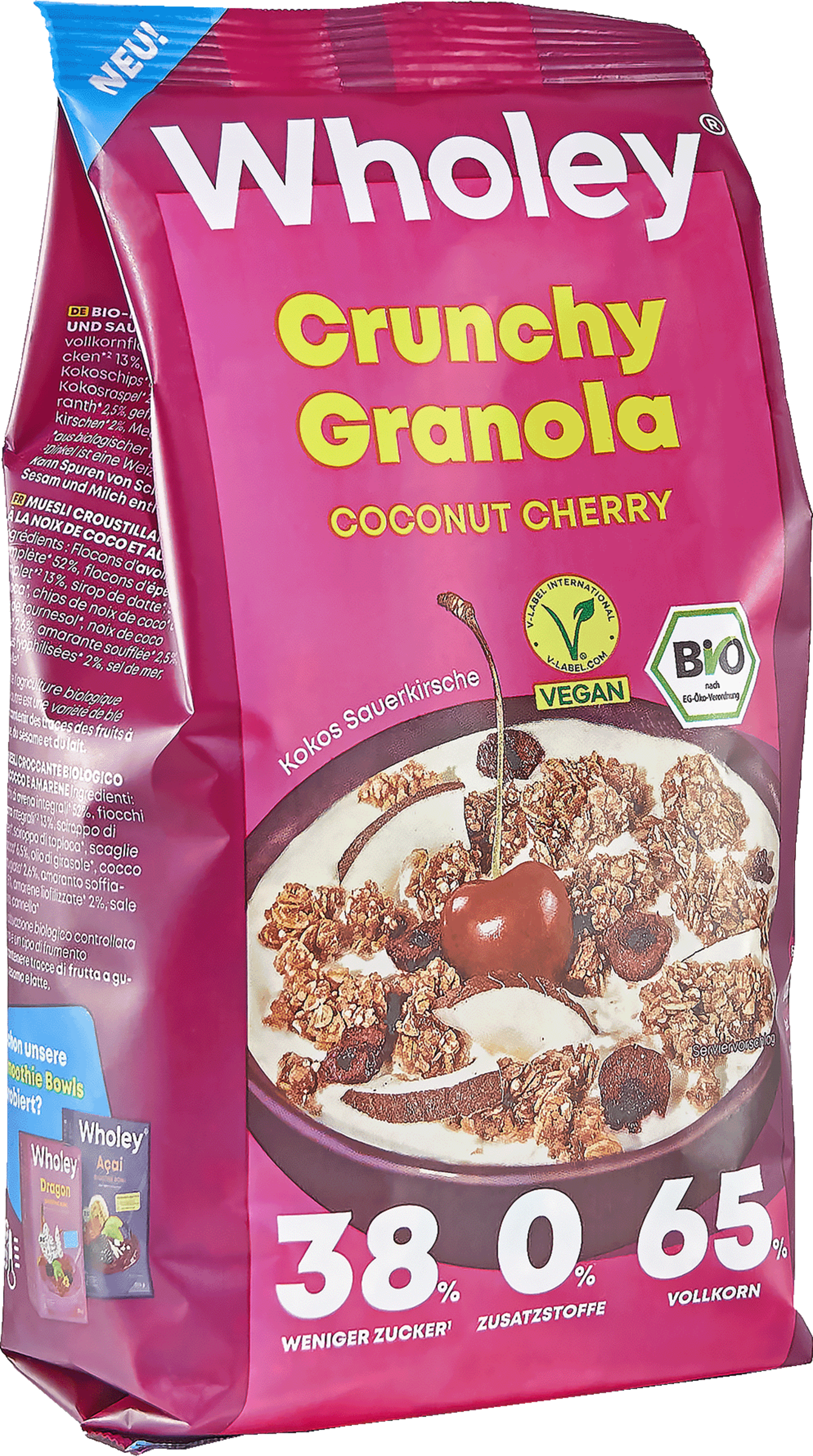 Wholey Bio Crunchy Coconut Cherry Granola online kaufen | rossmann.de