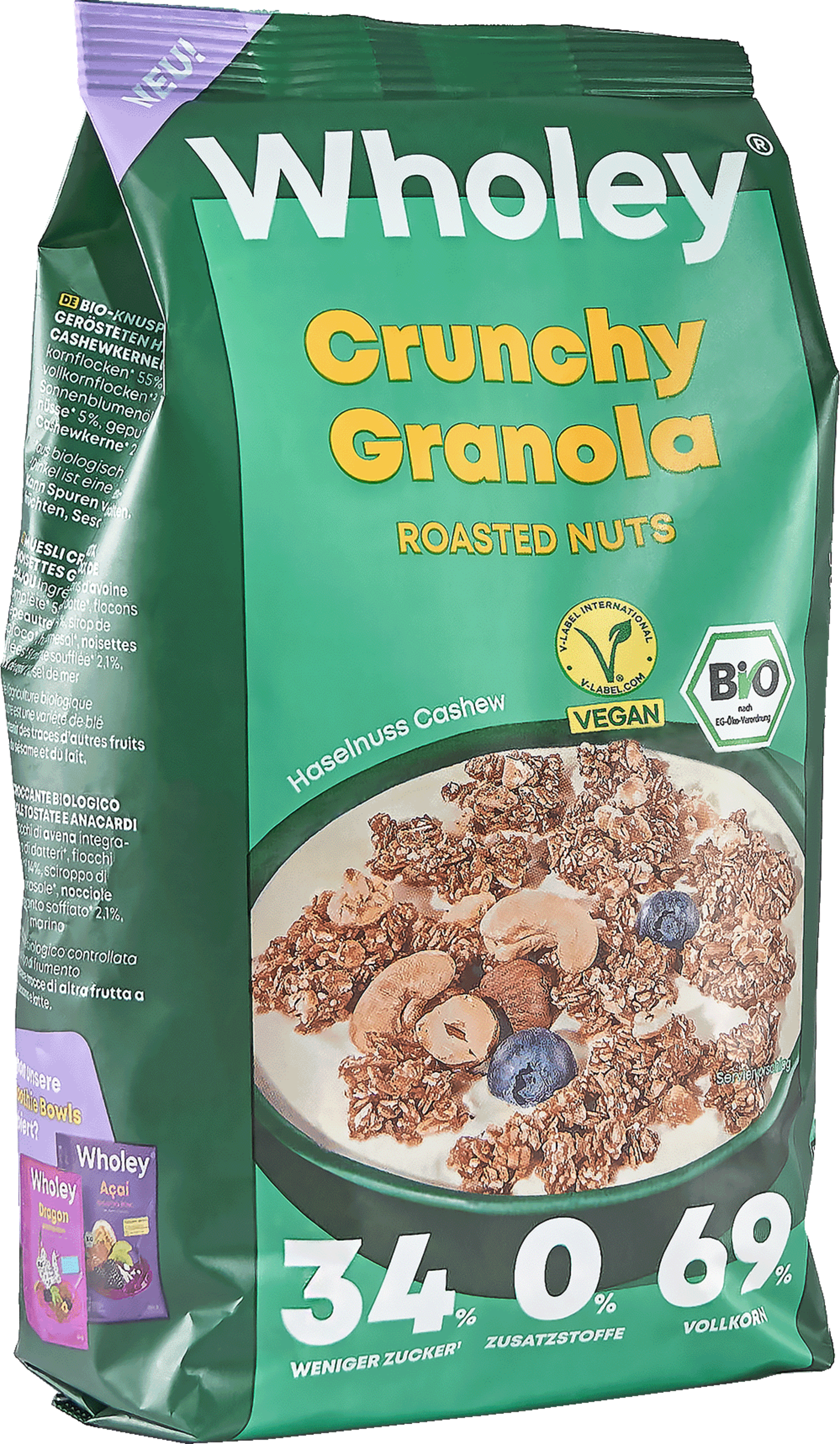 Wholey Bio Crunchy Roasted Nuts Granola online kaufen | rossmann.de