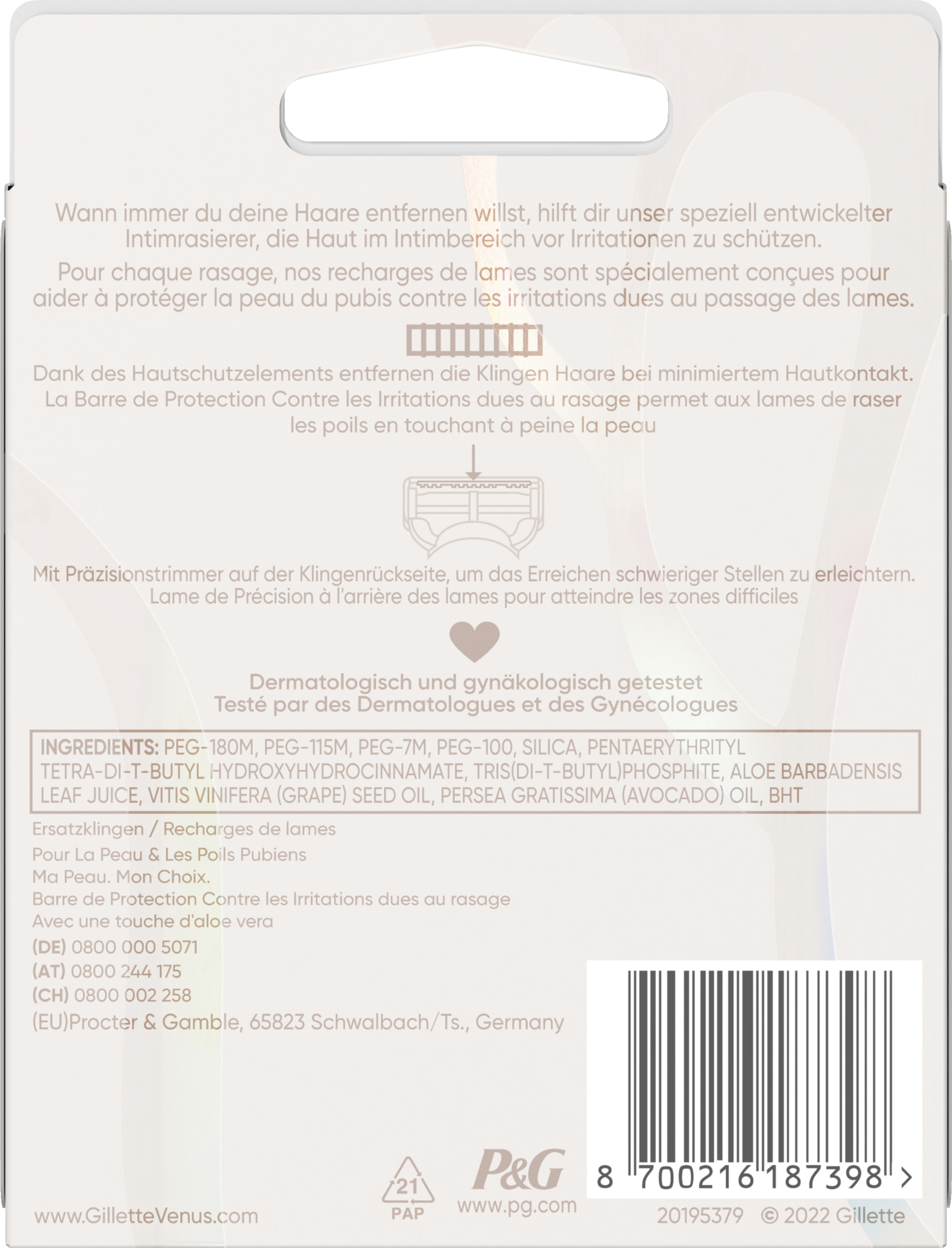 Gillette Venus Klingen für den Intimbereich online kaufen | rossmann.de