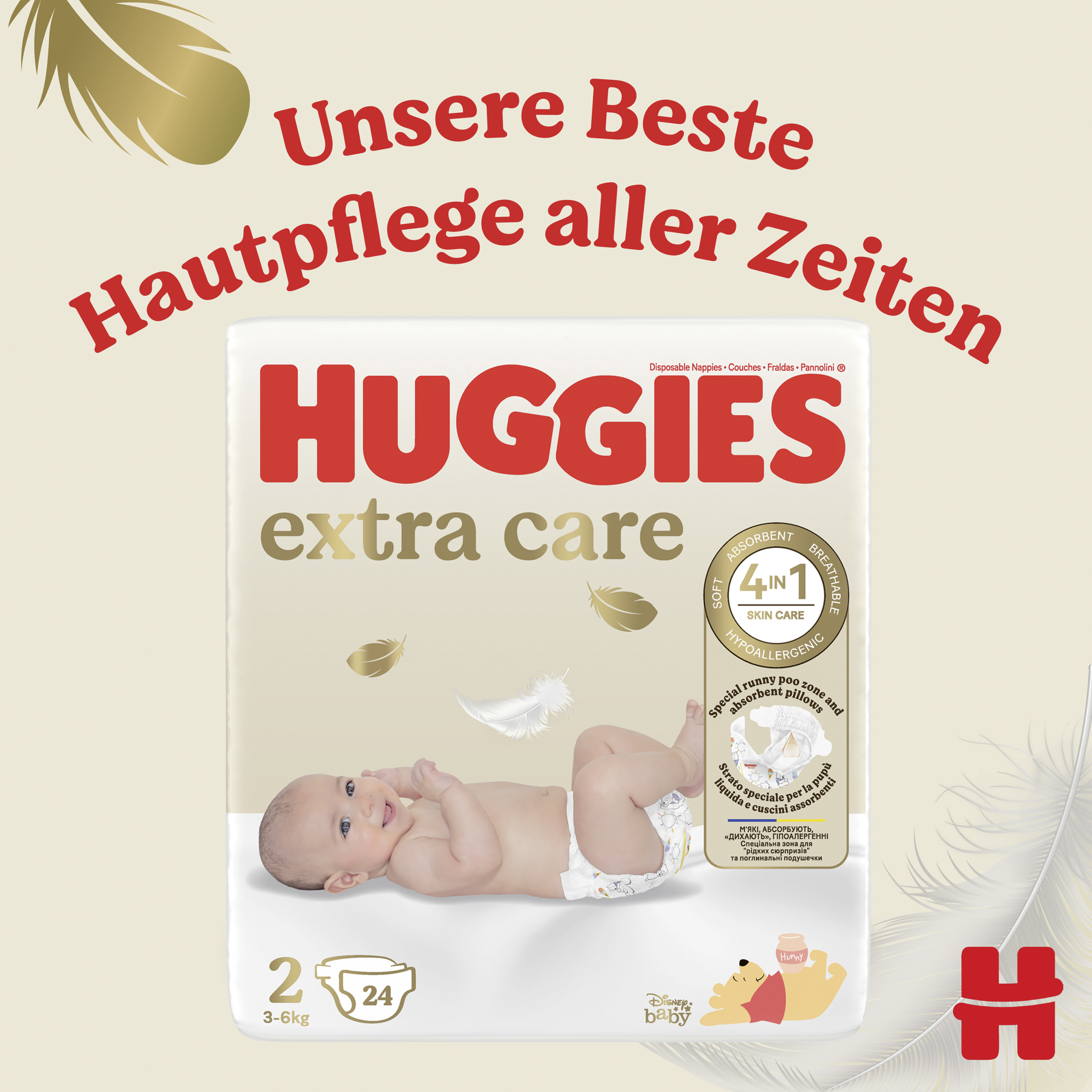 Huggies Windeln Newborn Größe 2 online kaufen | rossmann.de
